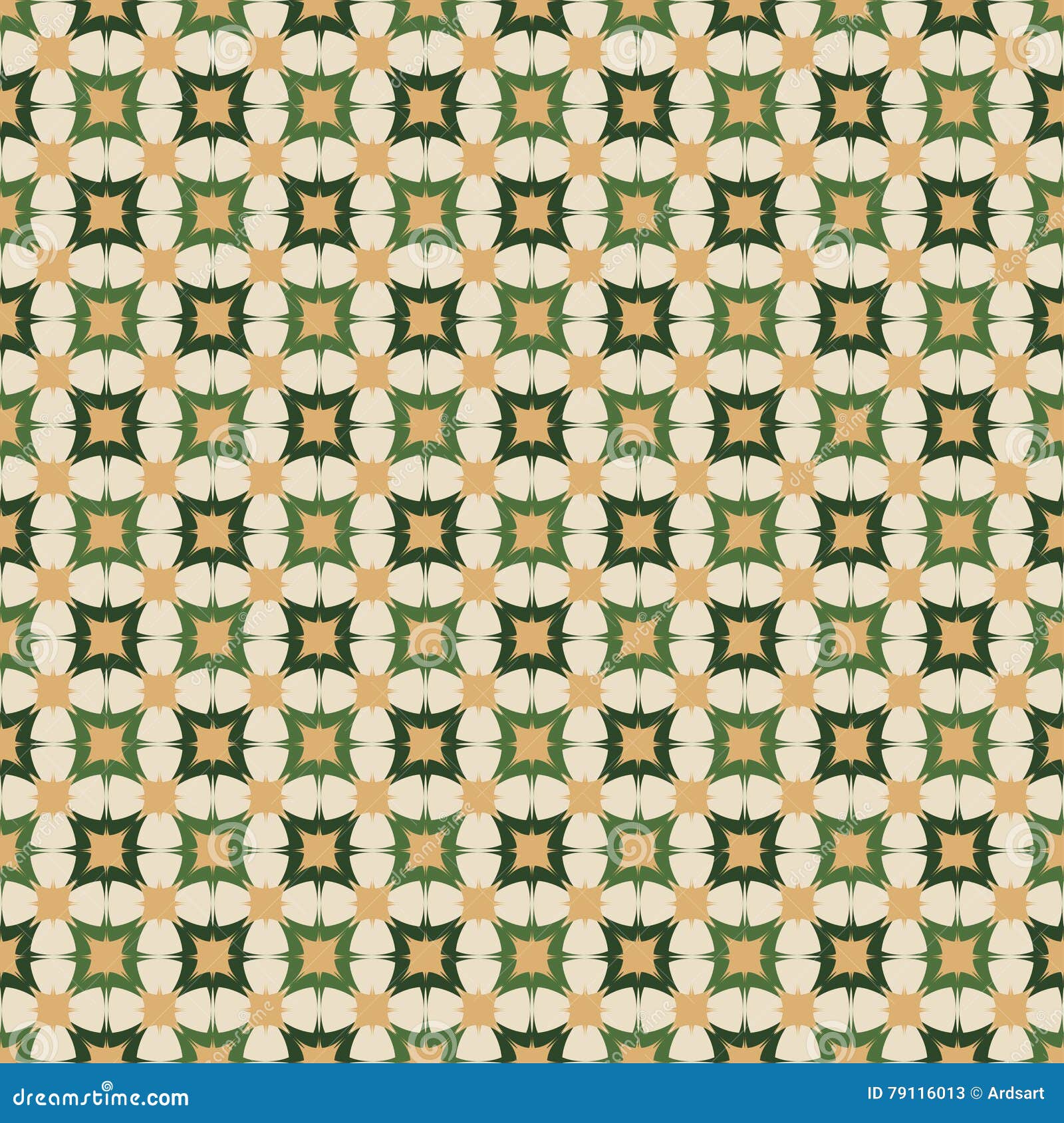 Seamless Background Pattern with Repeating Square Ornament Stock Vector ...