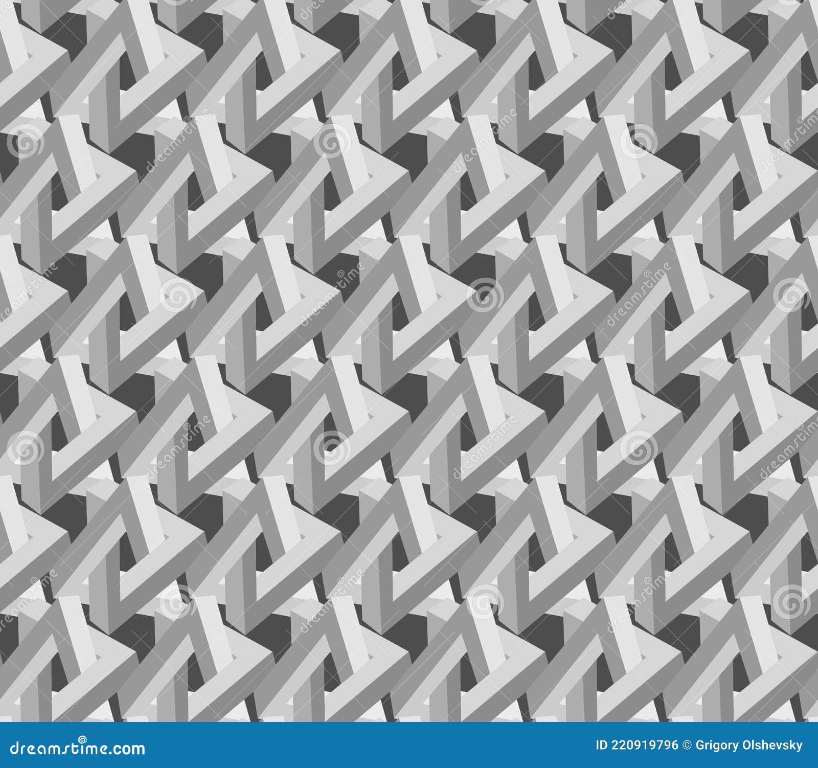 3d Triangle Illusion