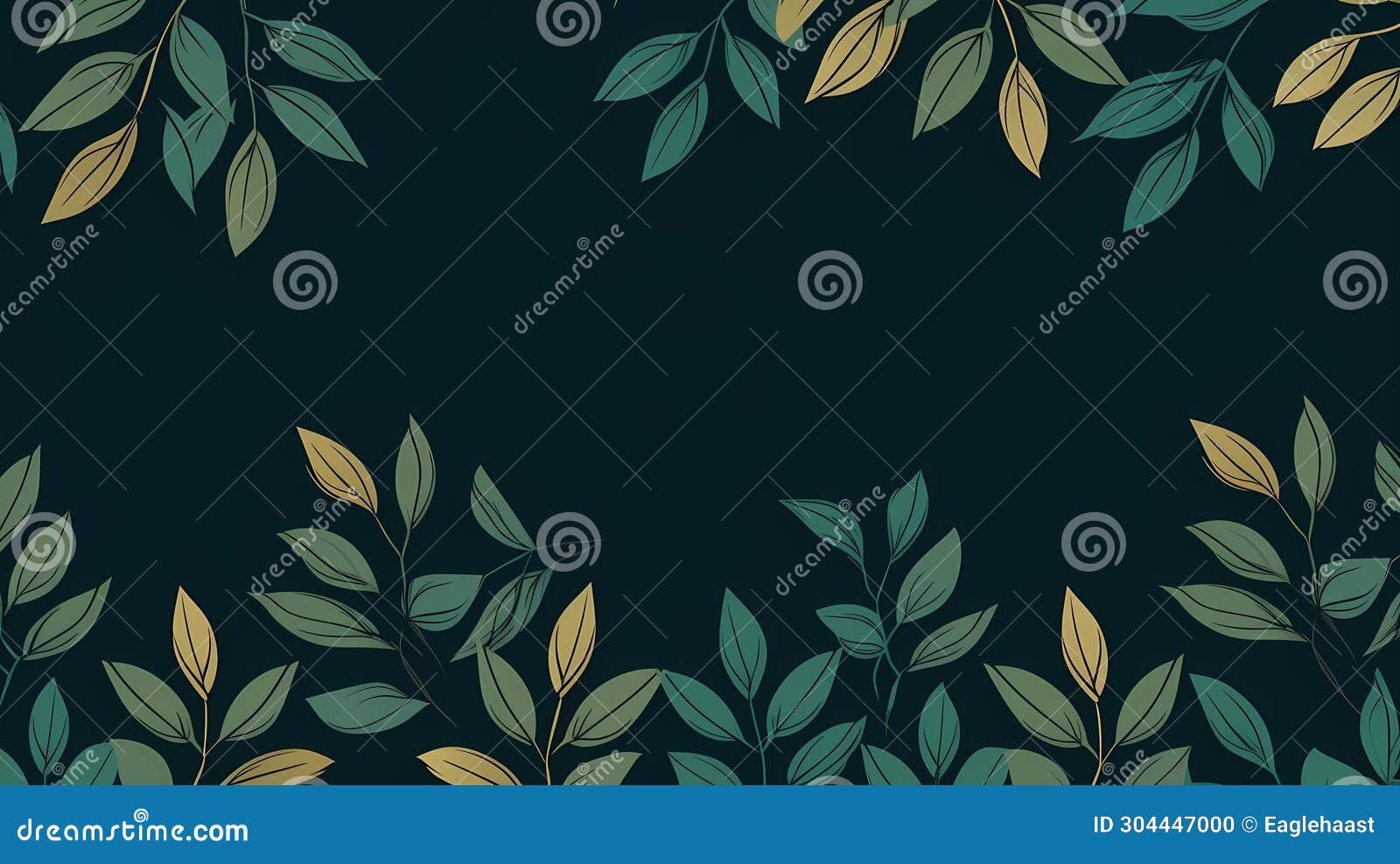 Seamless Background Picture with Leaf Pattern, Leaves, Trees, Tree ...