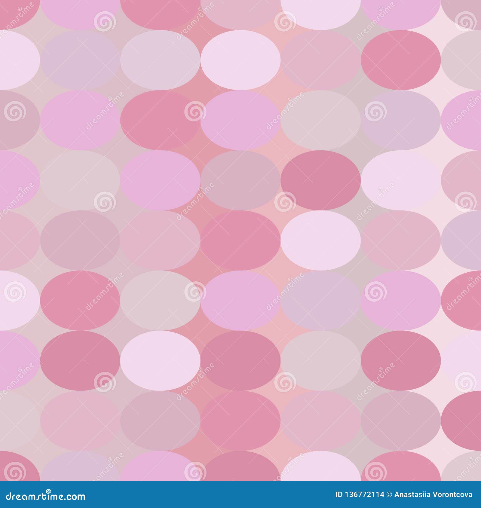 Vector Pink Pattern Abstract Circle Shape Valentines Day Stock Vector ...