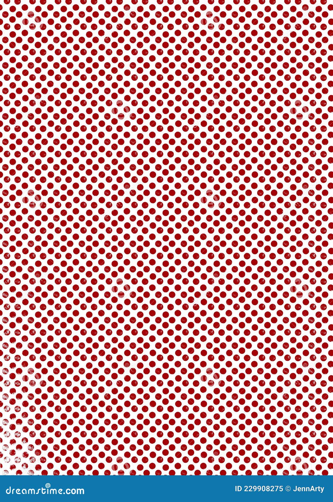 Seamless Background with Red Dots Stock Illustration - Illustration of ...