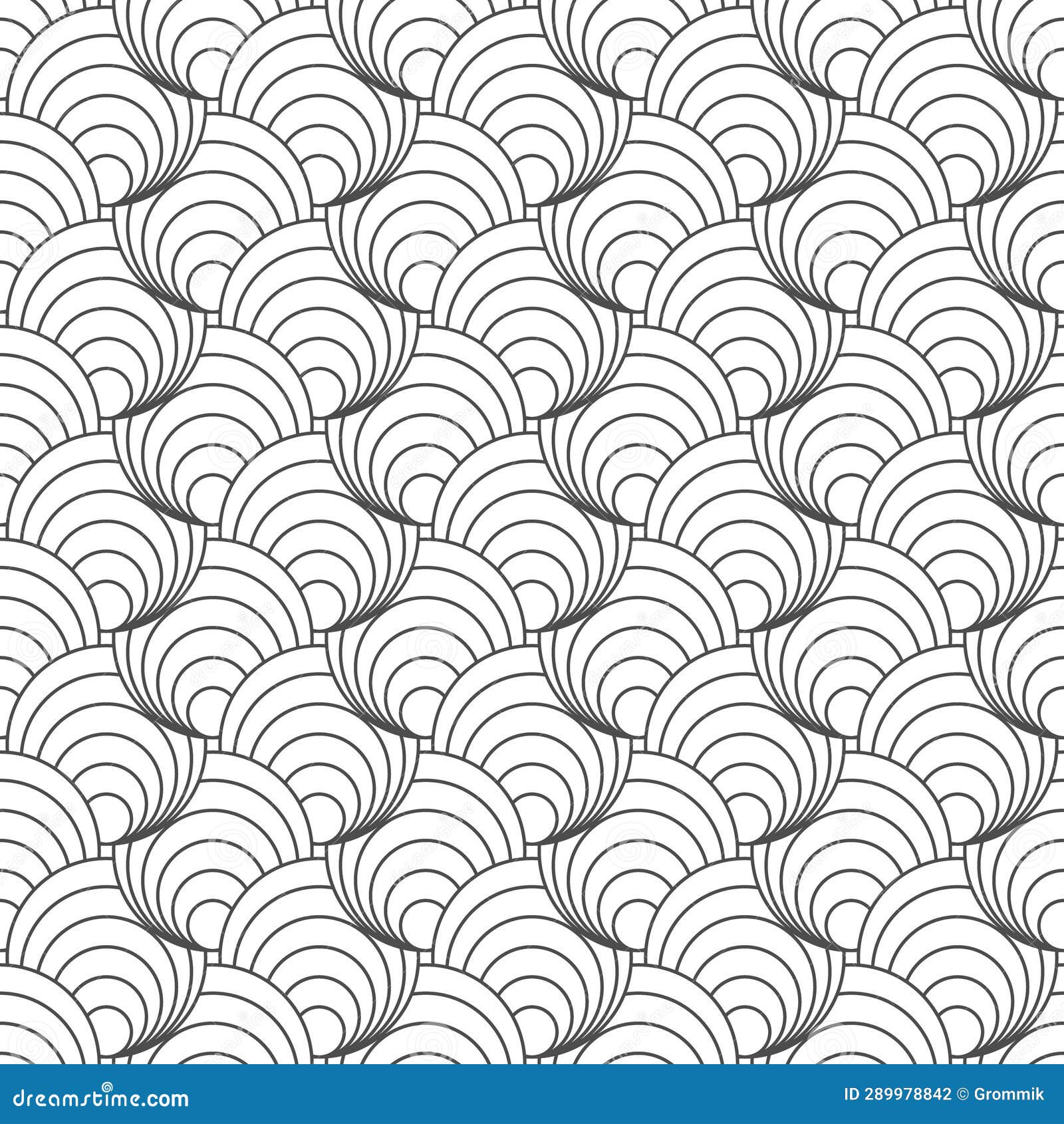 Seamless Background with Round Elements. Sample for Wallpapers ...