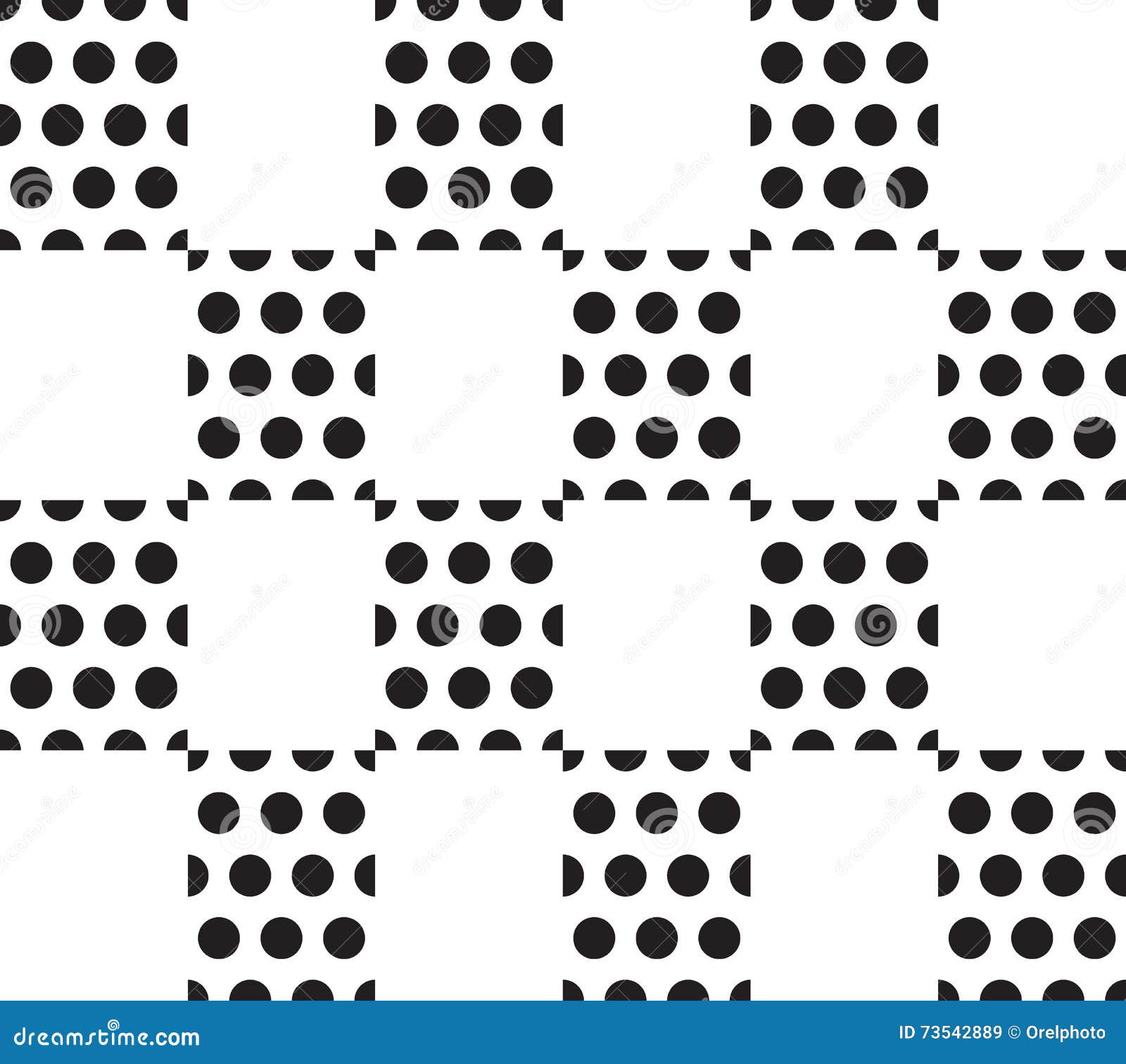 Seamless Background with Rounds Stock Vector - Illustration of vector ...