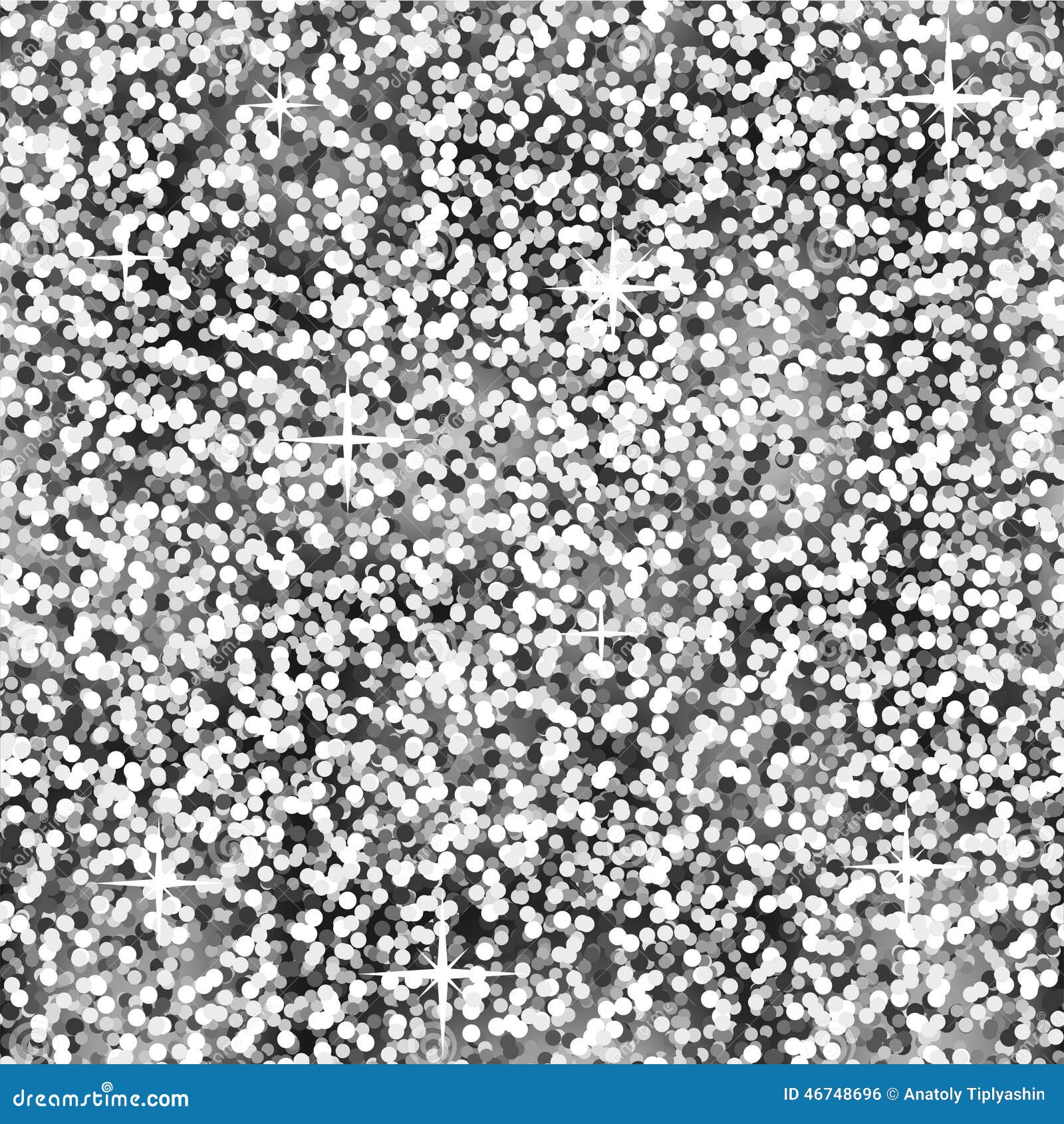 Seamless Background of Sequins Stock Vector - Illustration of beautiful ...