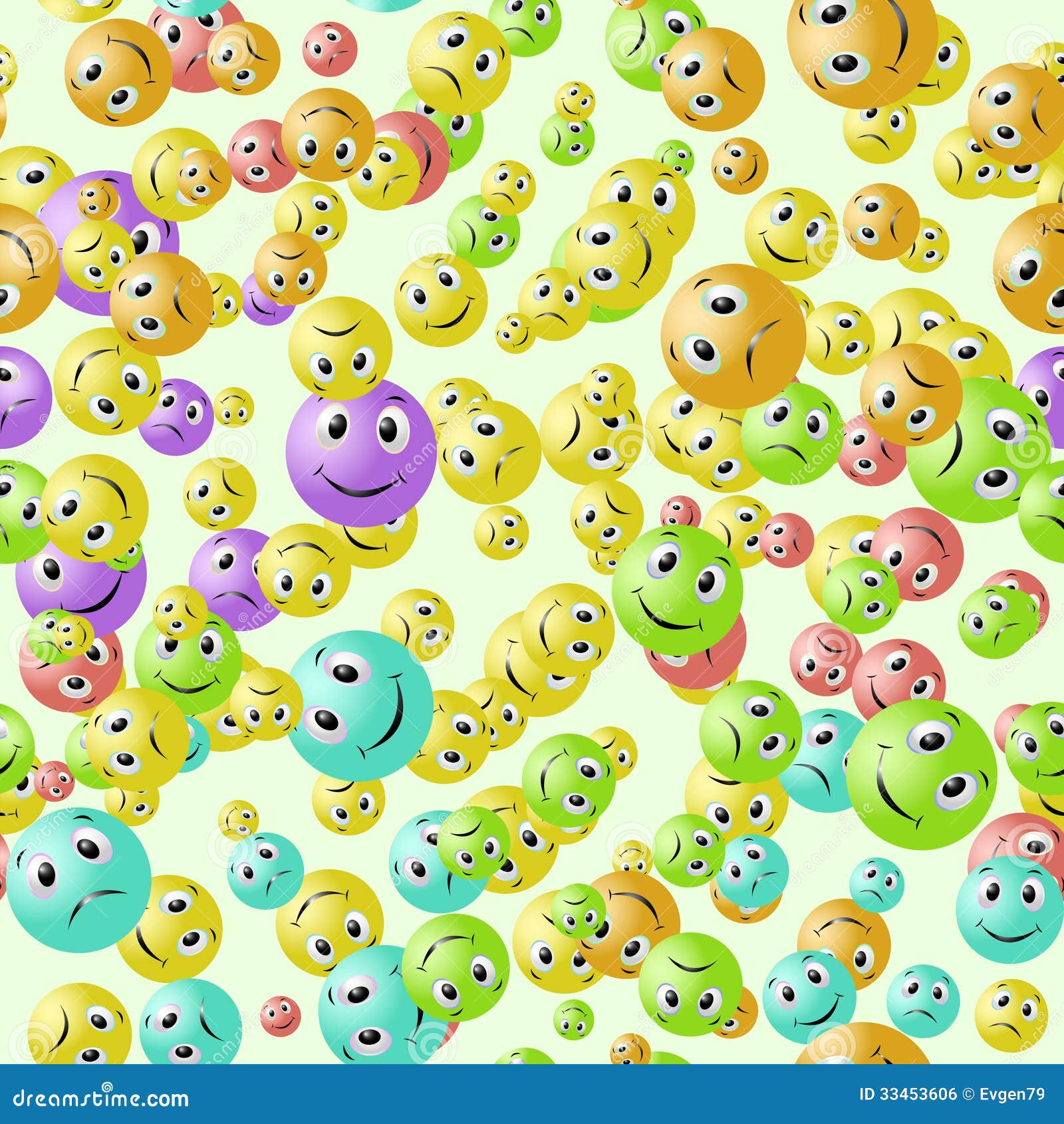 Colorful Smiley Face Backgrounds
