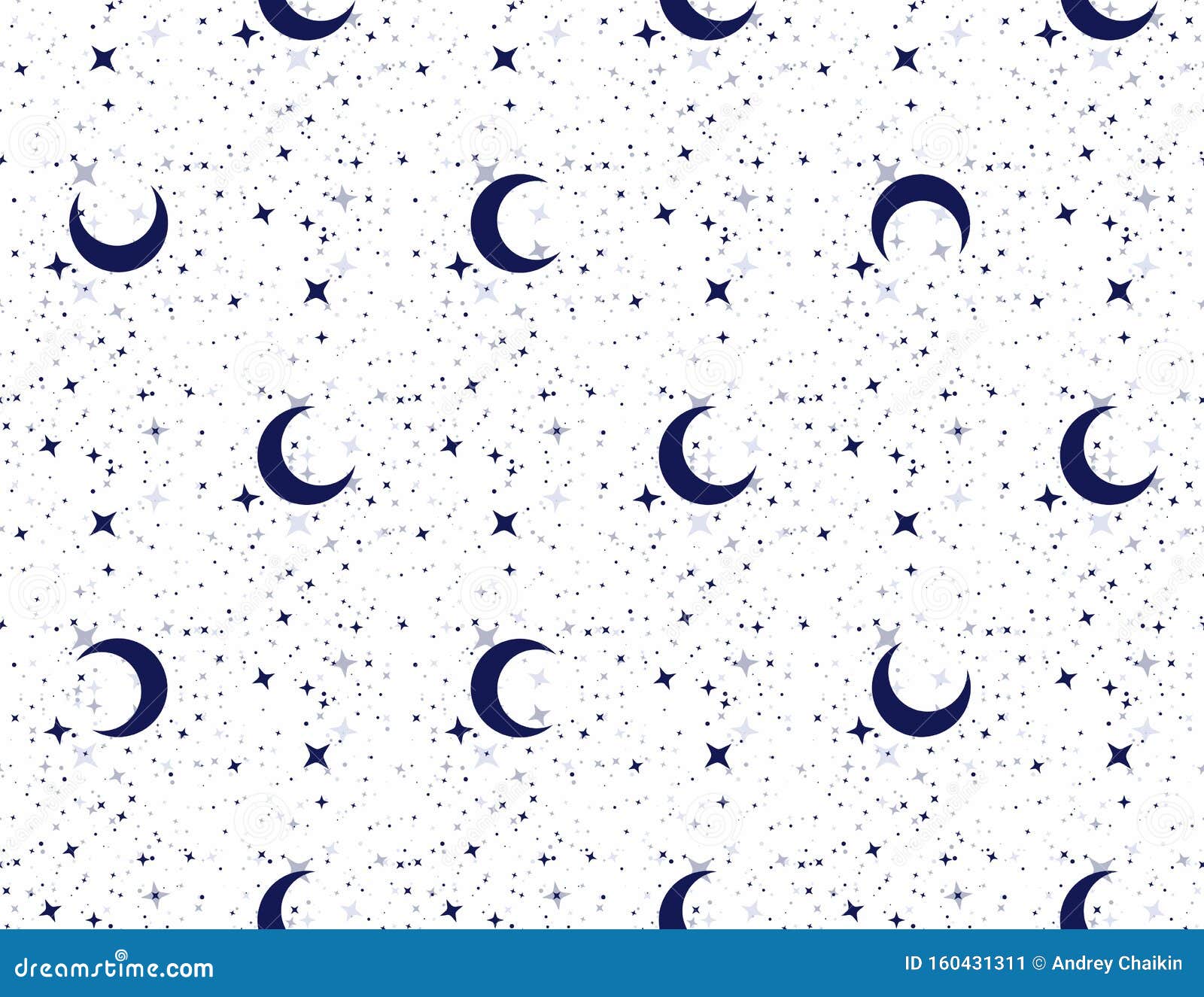 Seamless Background With Stars. Stock Vector - Illustration of ...