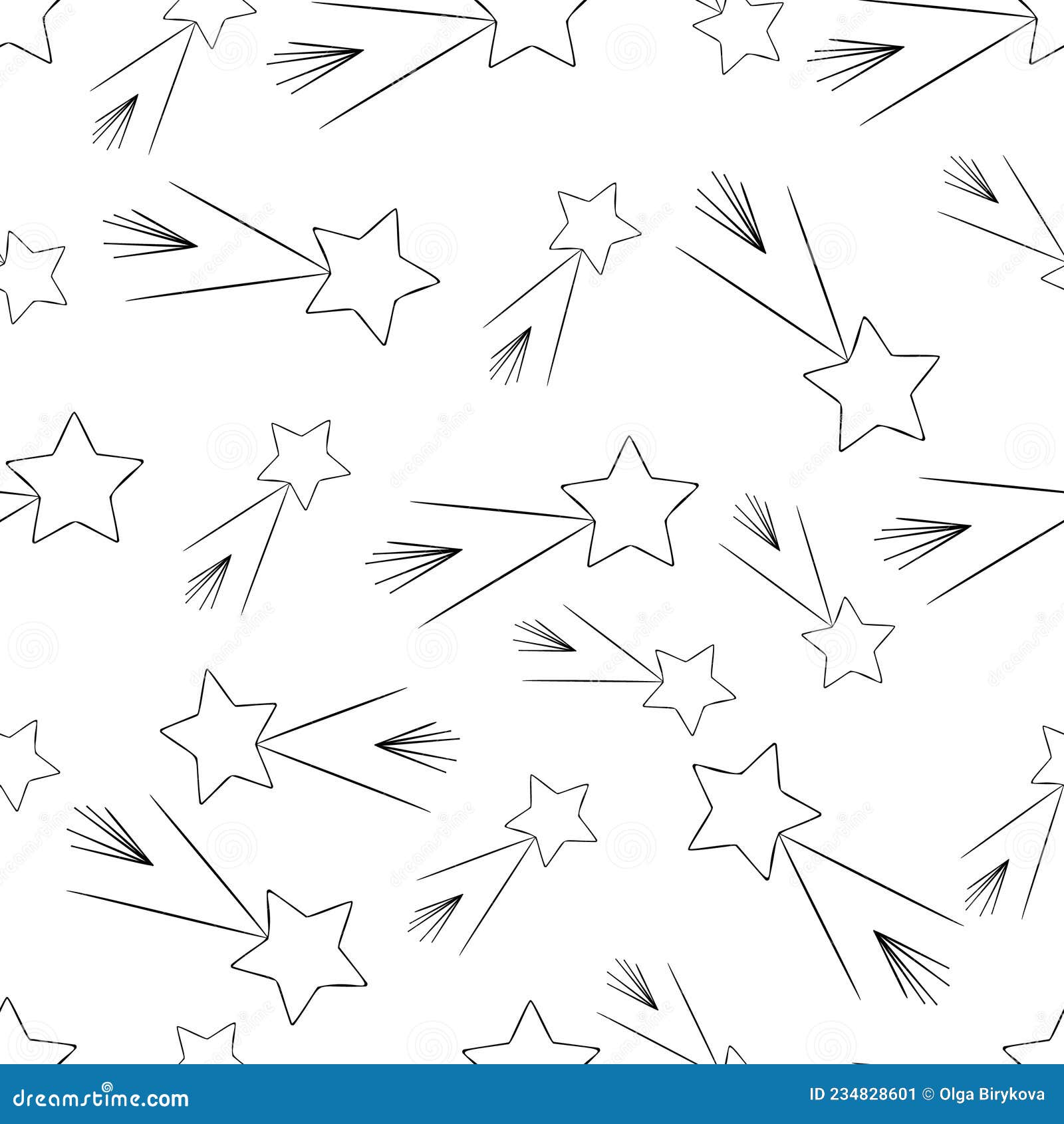 Starfall stock illustration. Illustration of starry - 234828601