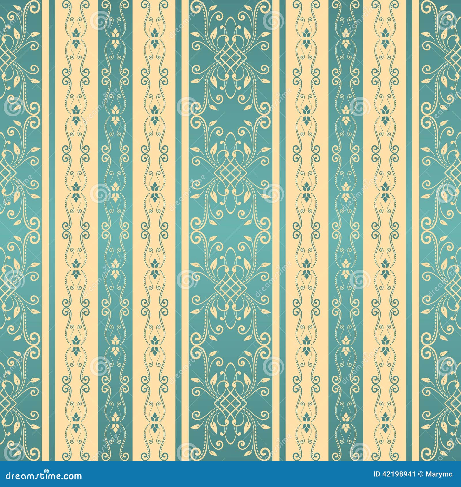 Seamless Background with Stripes for Design in Beige and Blue Colors ...