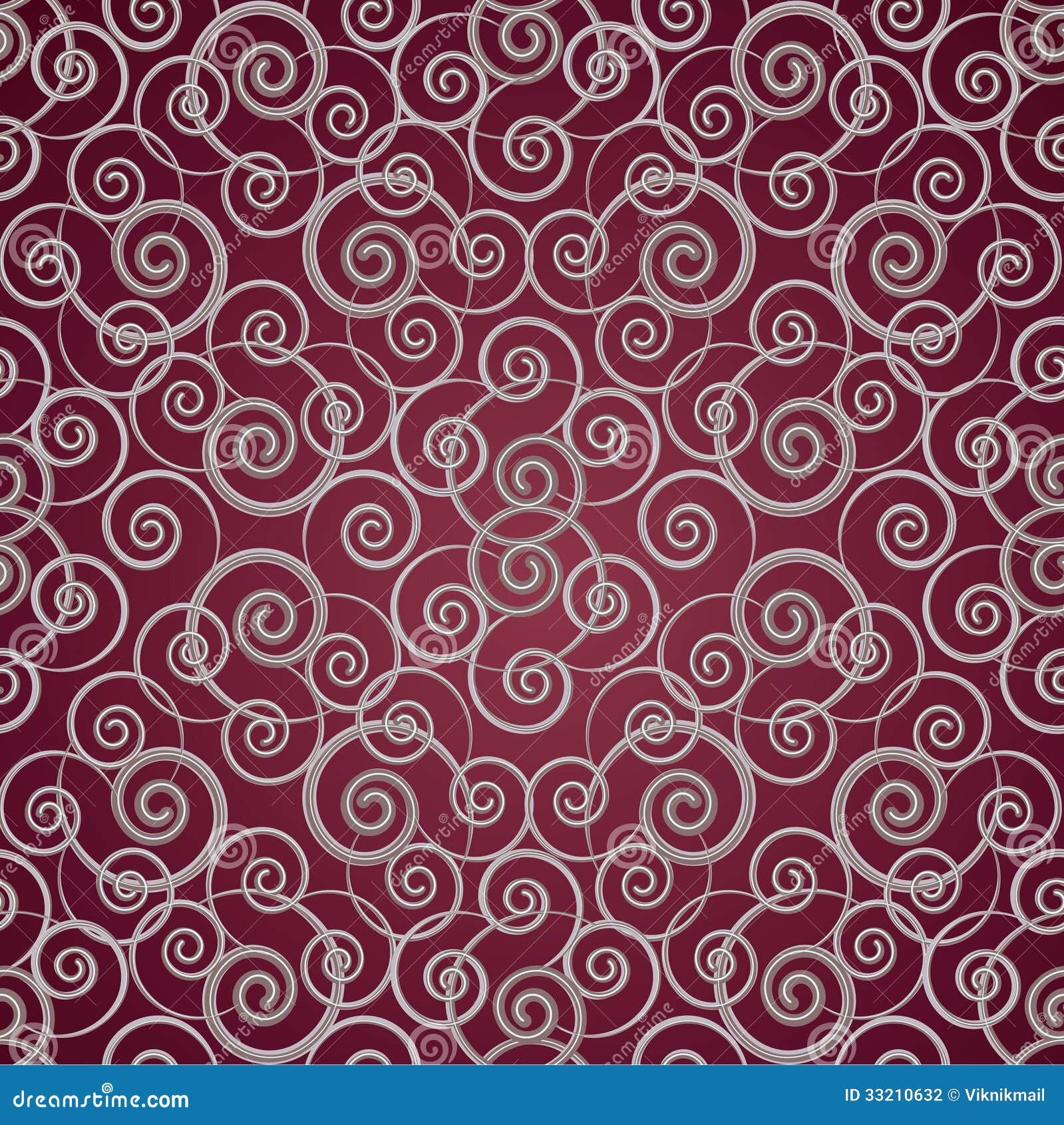 Seamless Background with Swirls Stock Vector - Illustration of line ...