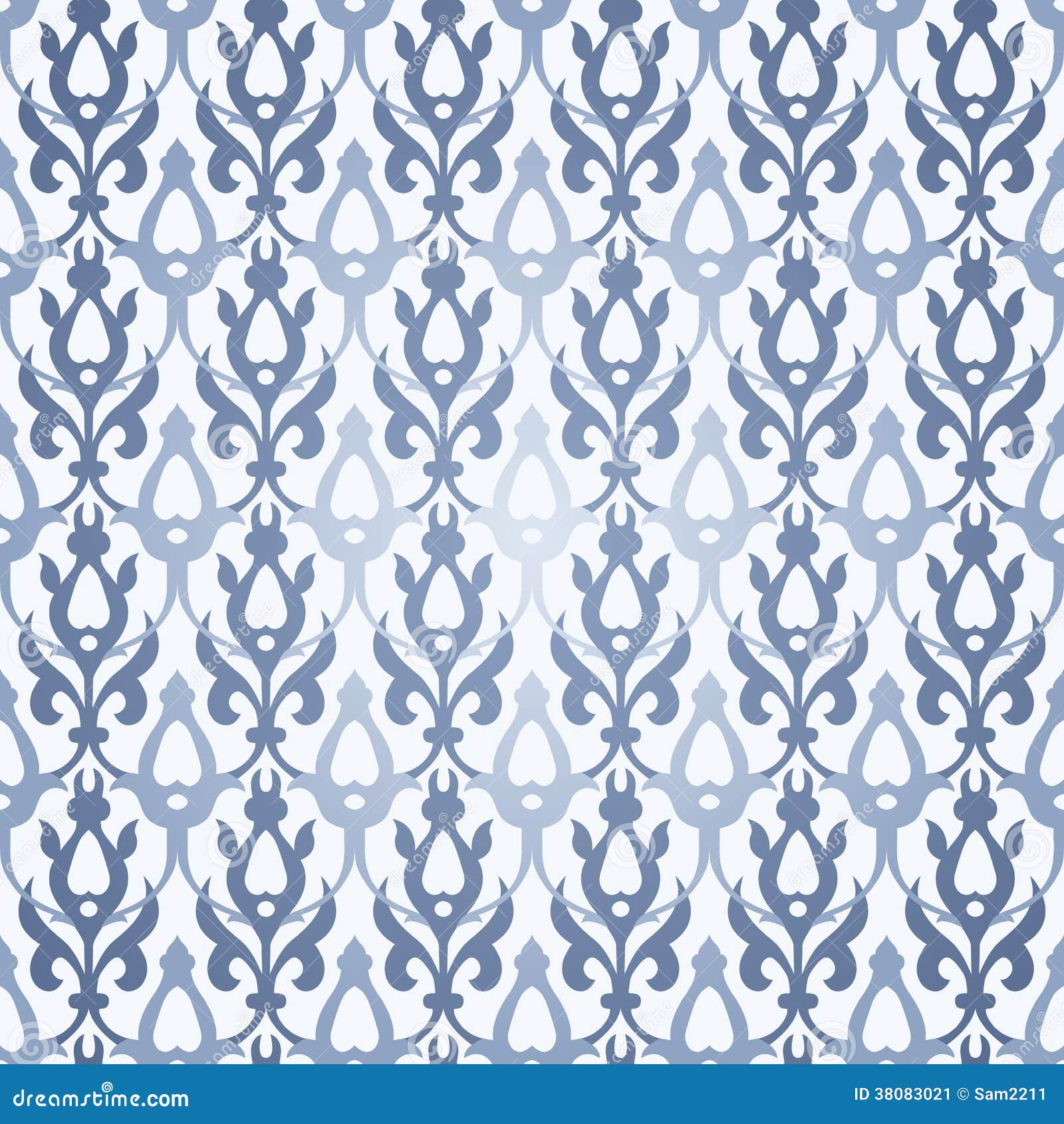 Seamless Background in Traditional Arabic Motifs. Stock Vector ...