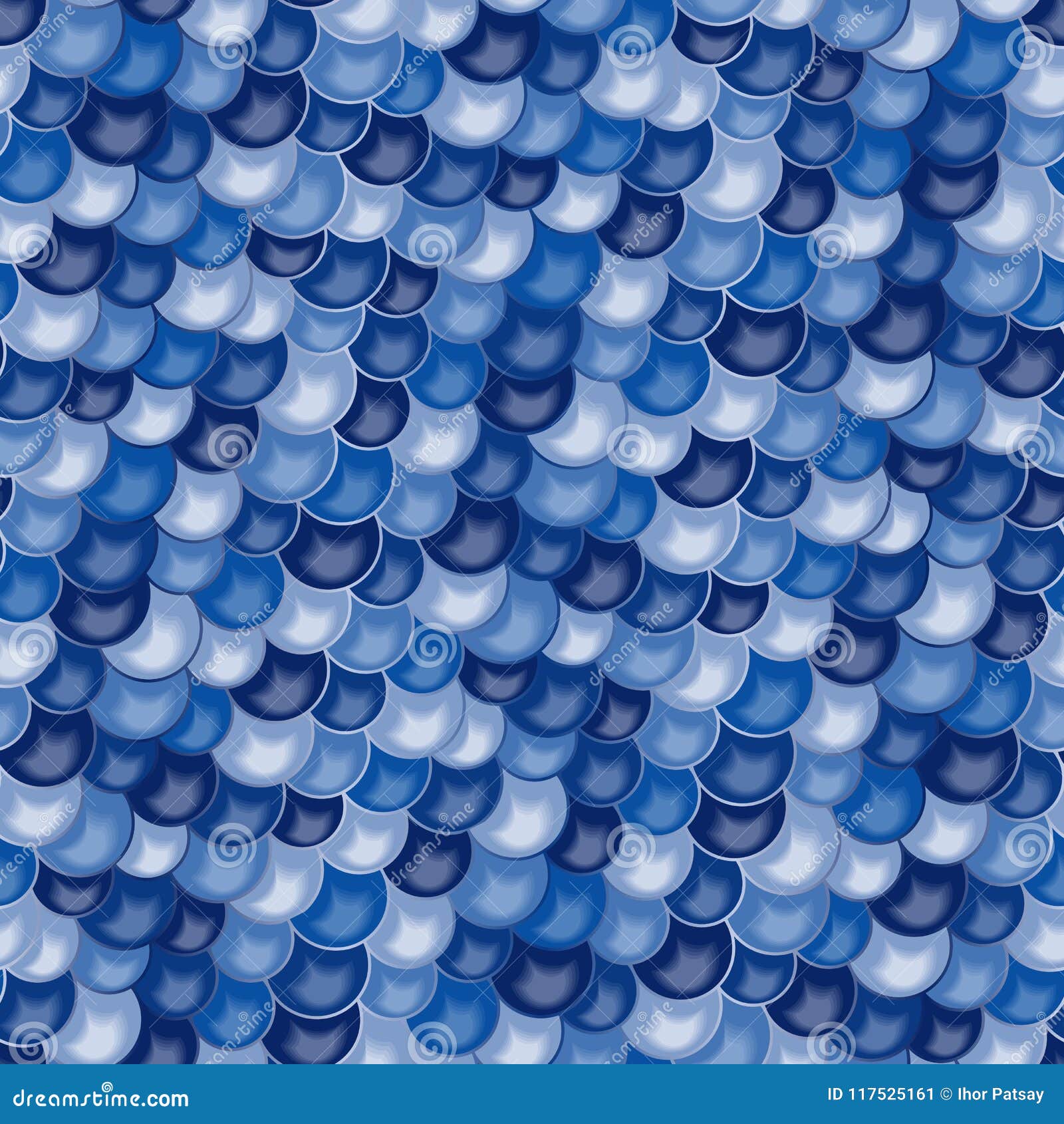 Seamless squama pattern stock vector. Illustration of repeating - 117525161