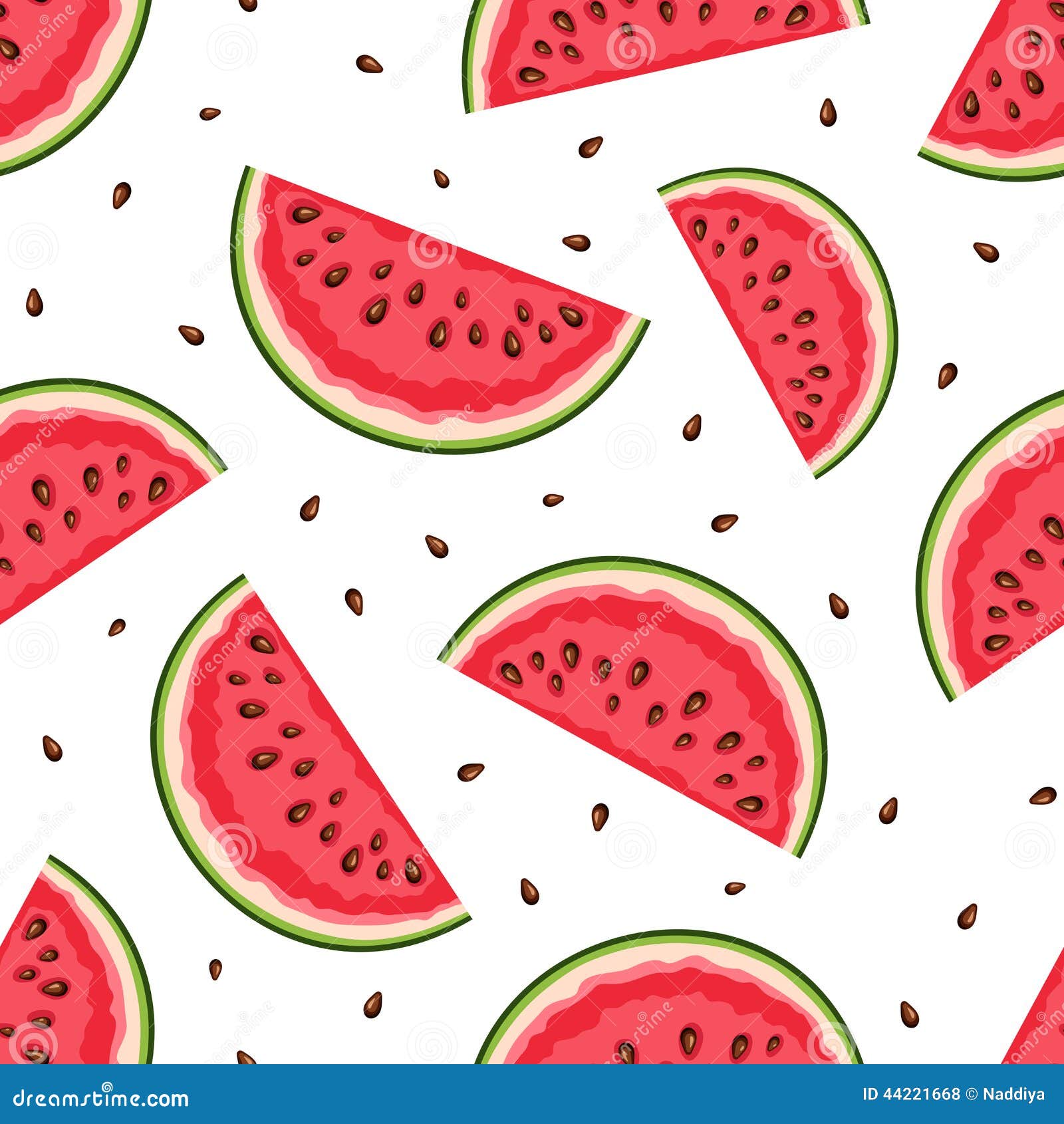 Watermelon Pattern. Vector Illustration | CartoonDealer.com #41592300 Watermelon Pattern. Vector Illustration | CartoonDealer.com #41592300