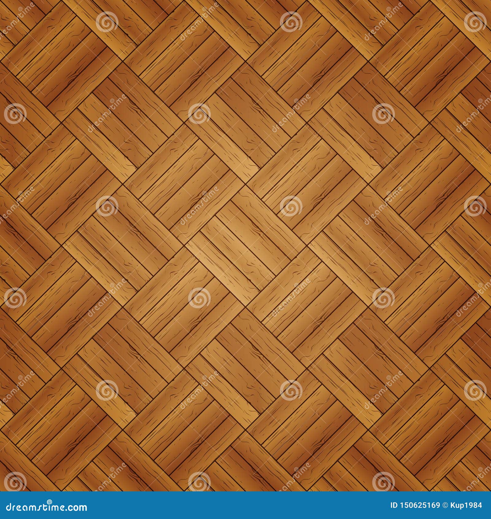 Seamless Background of Wooden Parquet, Vector Illustration Stock Vector ...