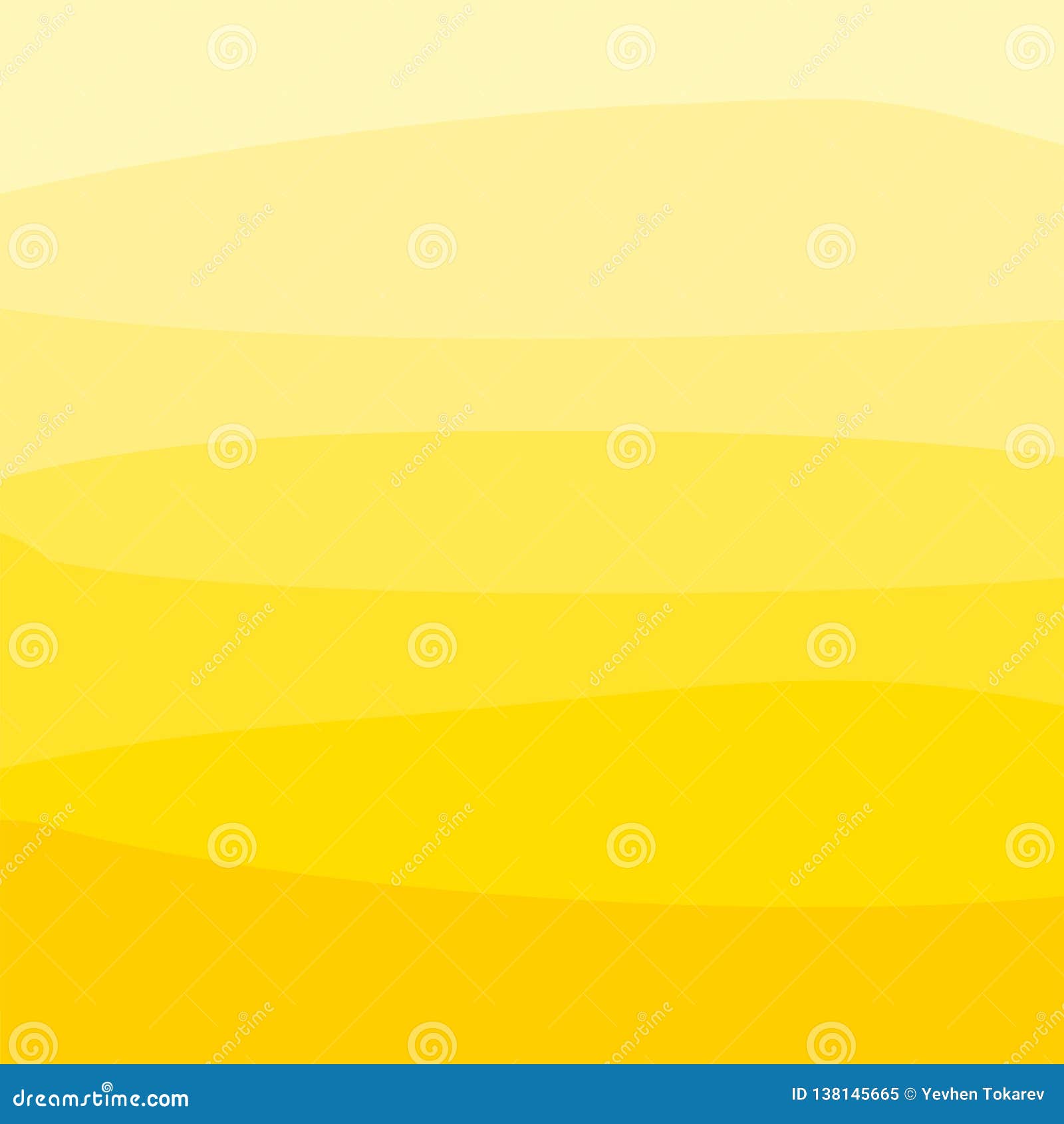 Vector Illustration a Background from Strips of Shades of Yellow Color ...