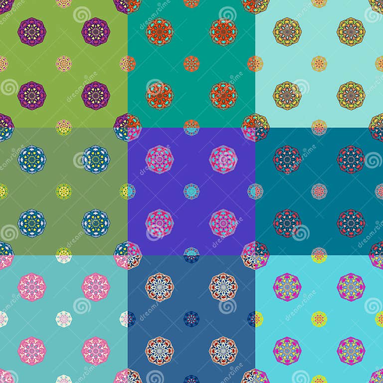 Seamless Backgrounds Patterns Stock Vector - Illustration of beige ...