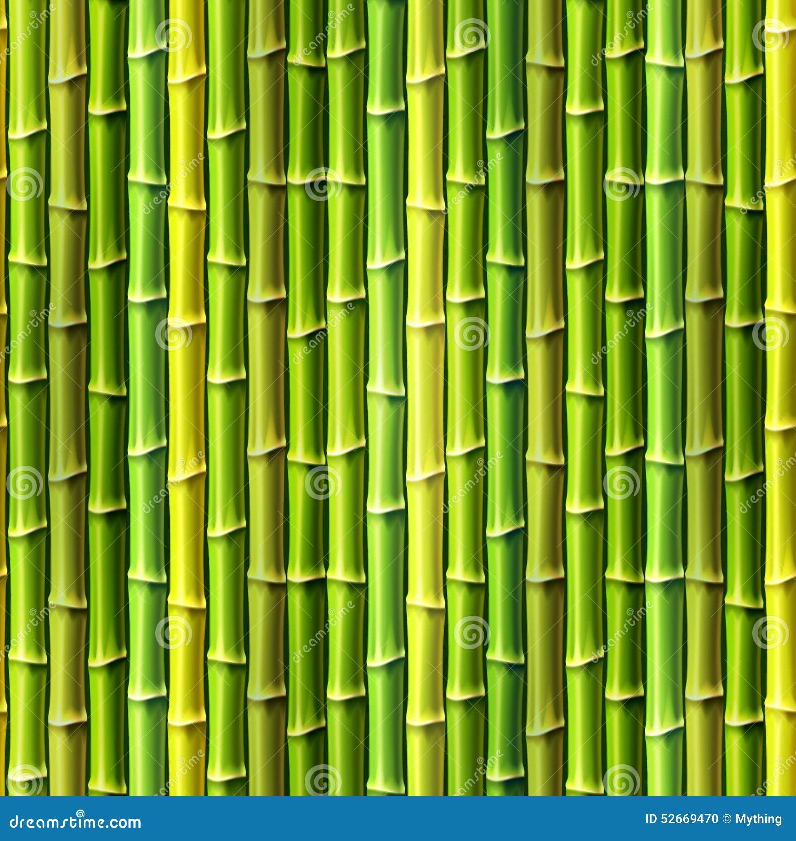 Seamless Bamboo Background. Stock Vector - Illustration of natural ...