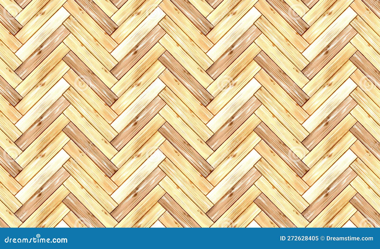 Seamless Bamboo Parquet Texture. Bamboo Floor Pattern Stock Image ...