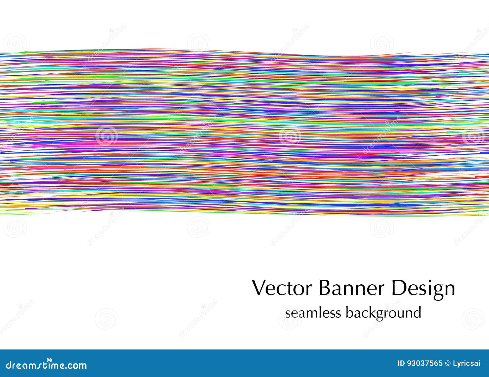 Seamless banner web stock vector. Illustration of liquid - 93037565