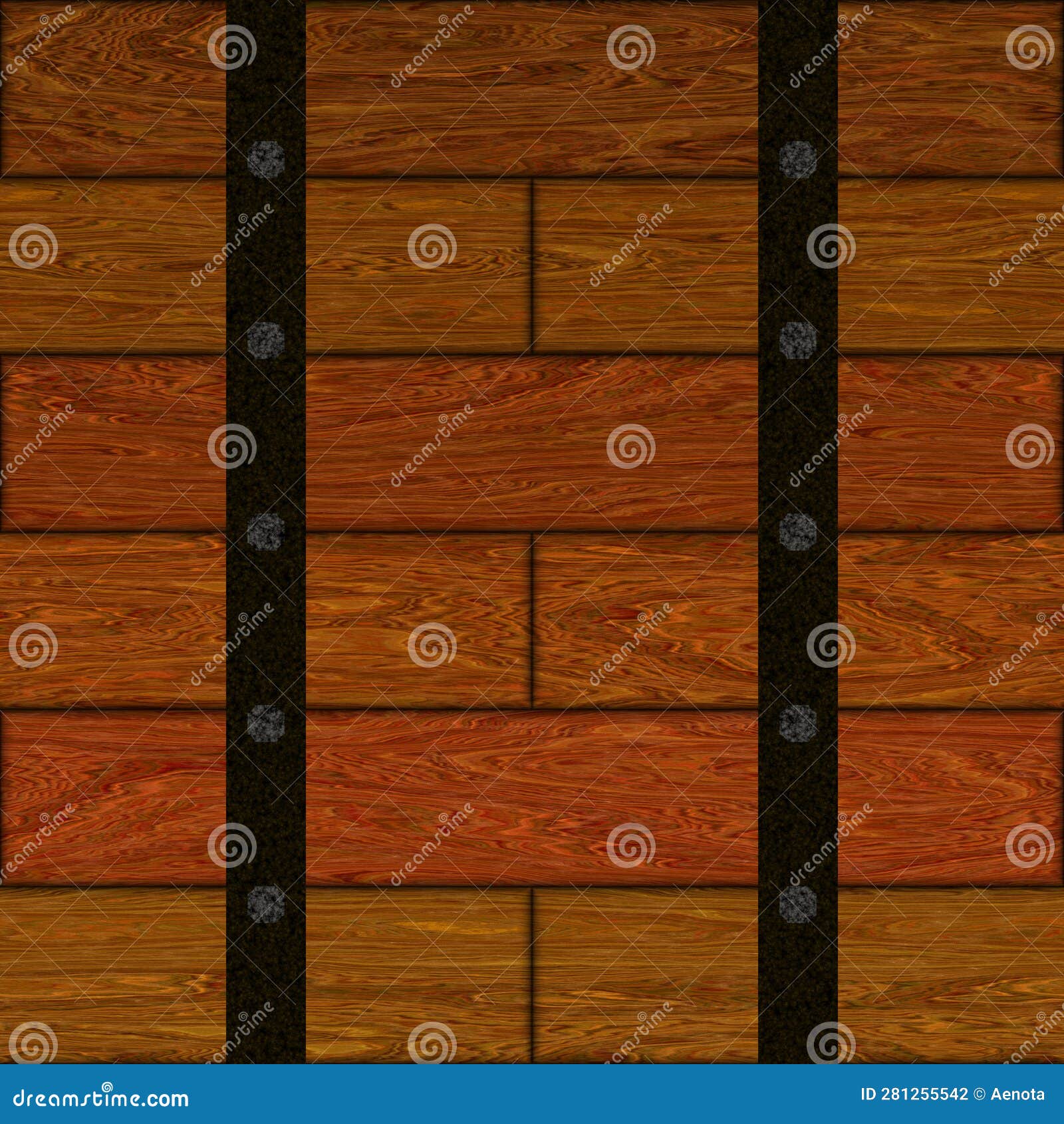 Seamless Barrel Wooden Pattern Stock Illustration - Illustration of ...
