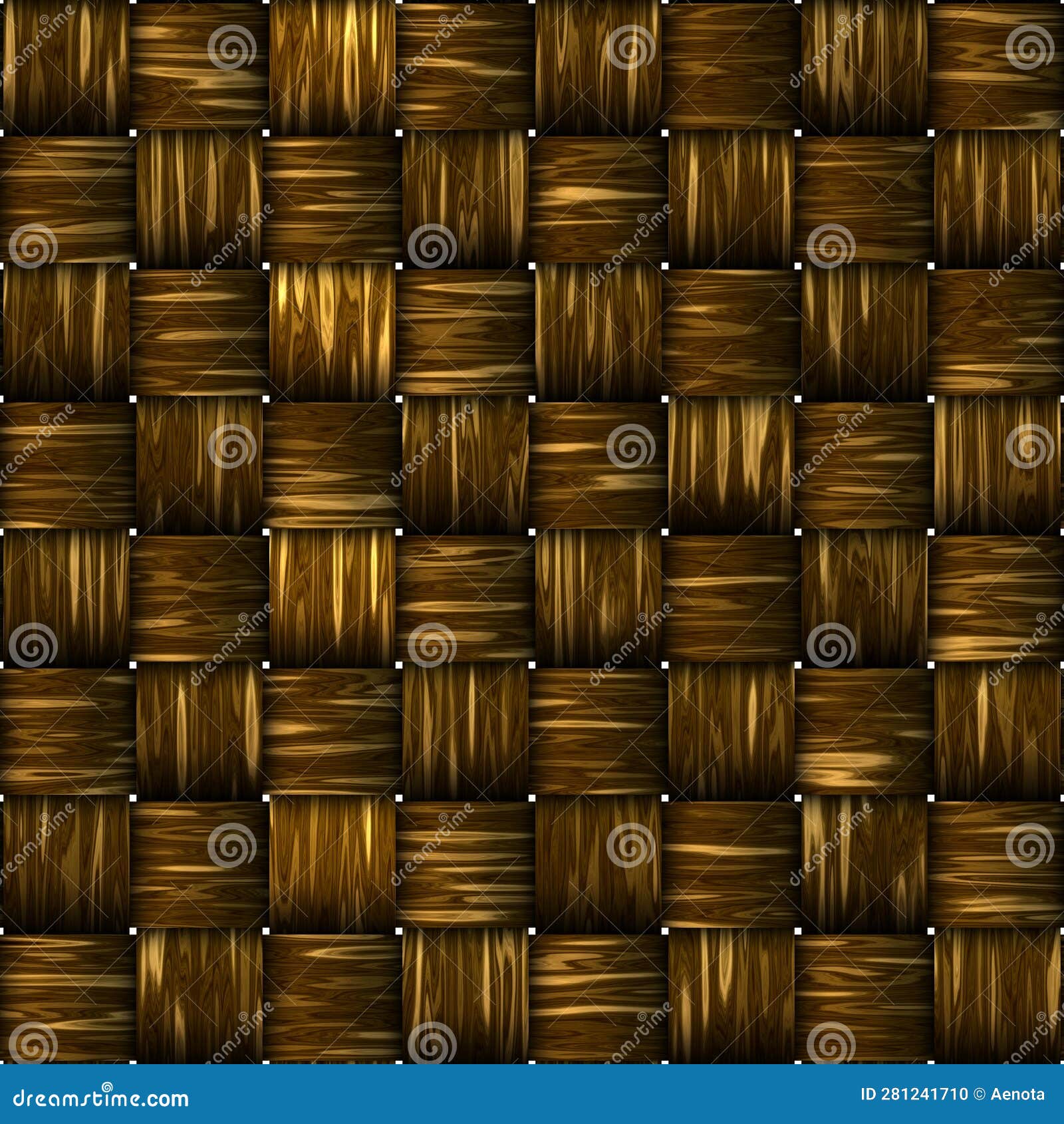 Seamless Basket Weave Pattern Stock Illustration - Illustration of ...