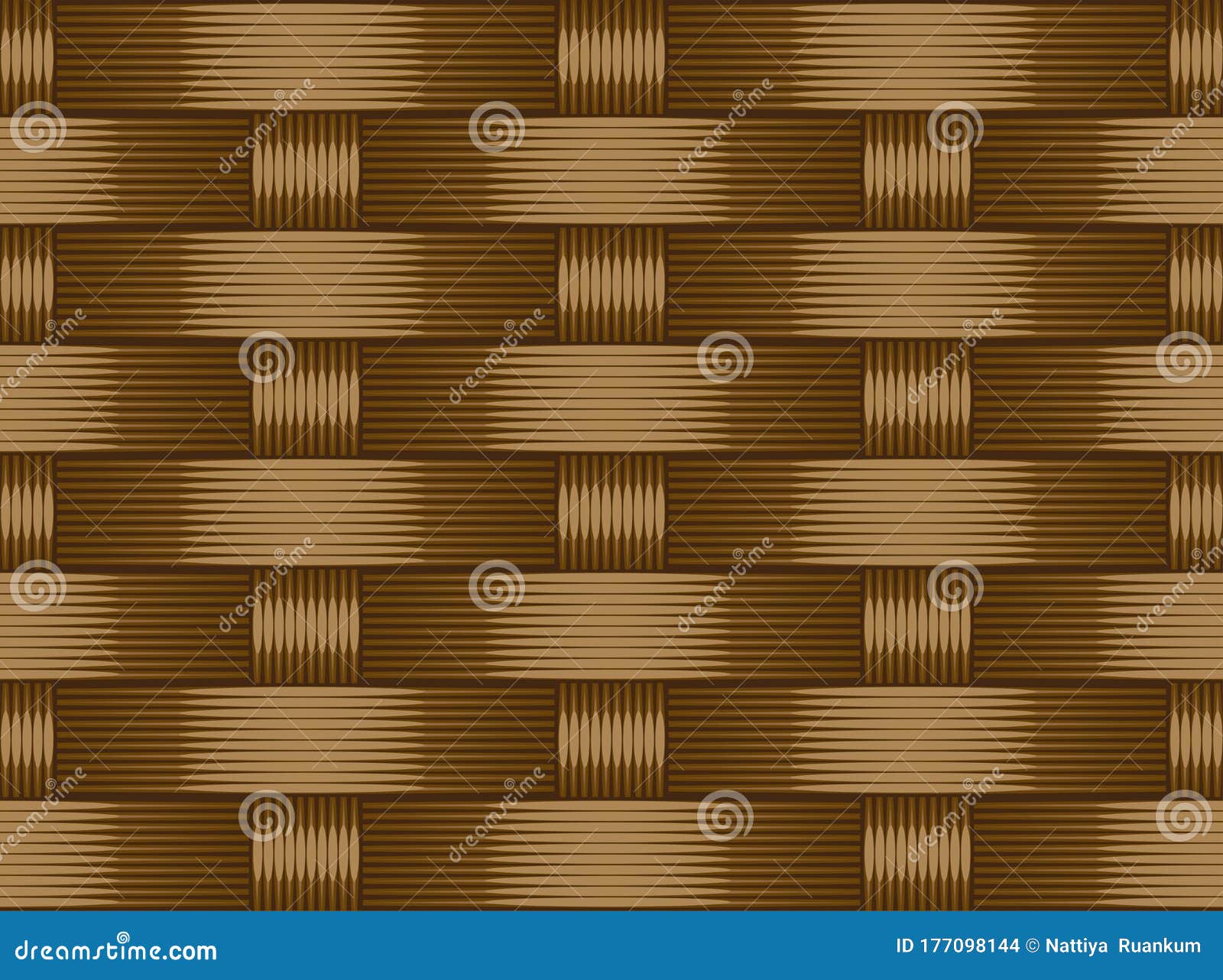 Seamless Basket Weave Texture Background Vector | CartoonDealer.com ...