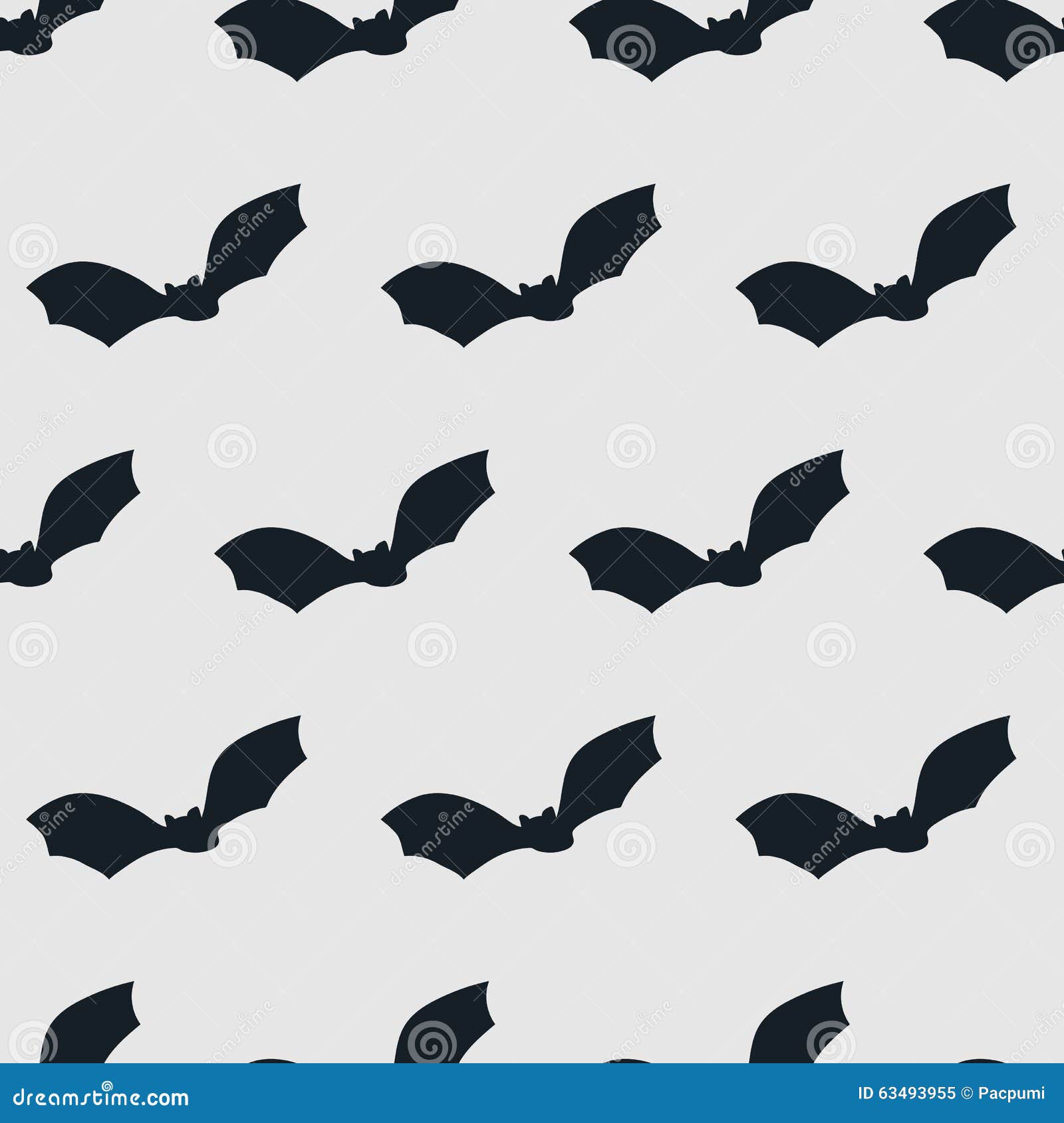 Seamless bat pattern stock illustration. Illustration of simple - 63493955