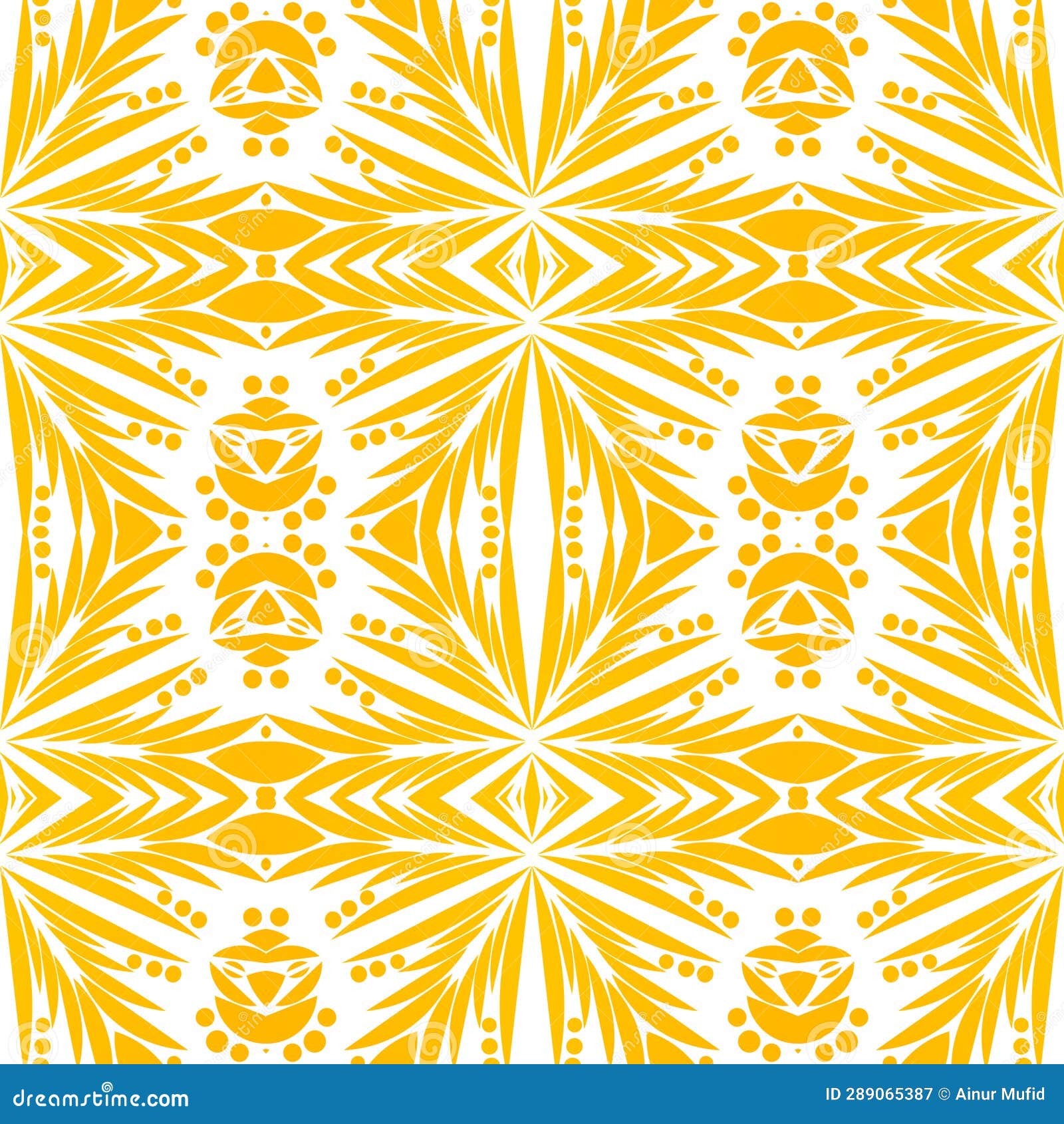 Seamless Batik Ethnic Dayak Borneo Pattern with Colourful Gradient ...