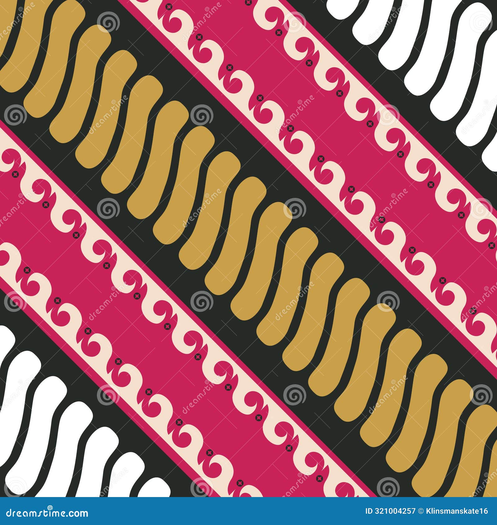 Seamless Batik Pattern Motif Indonesia Design Graphic Stock Vector ...