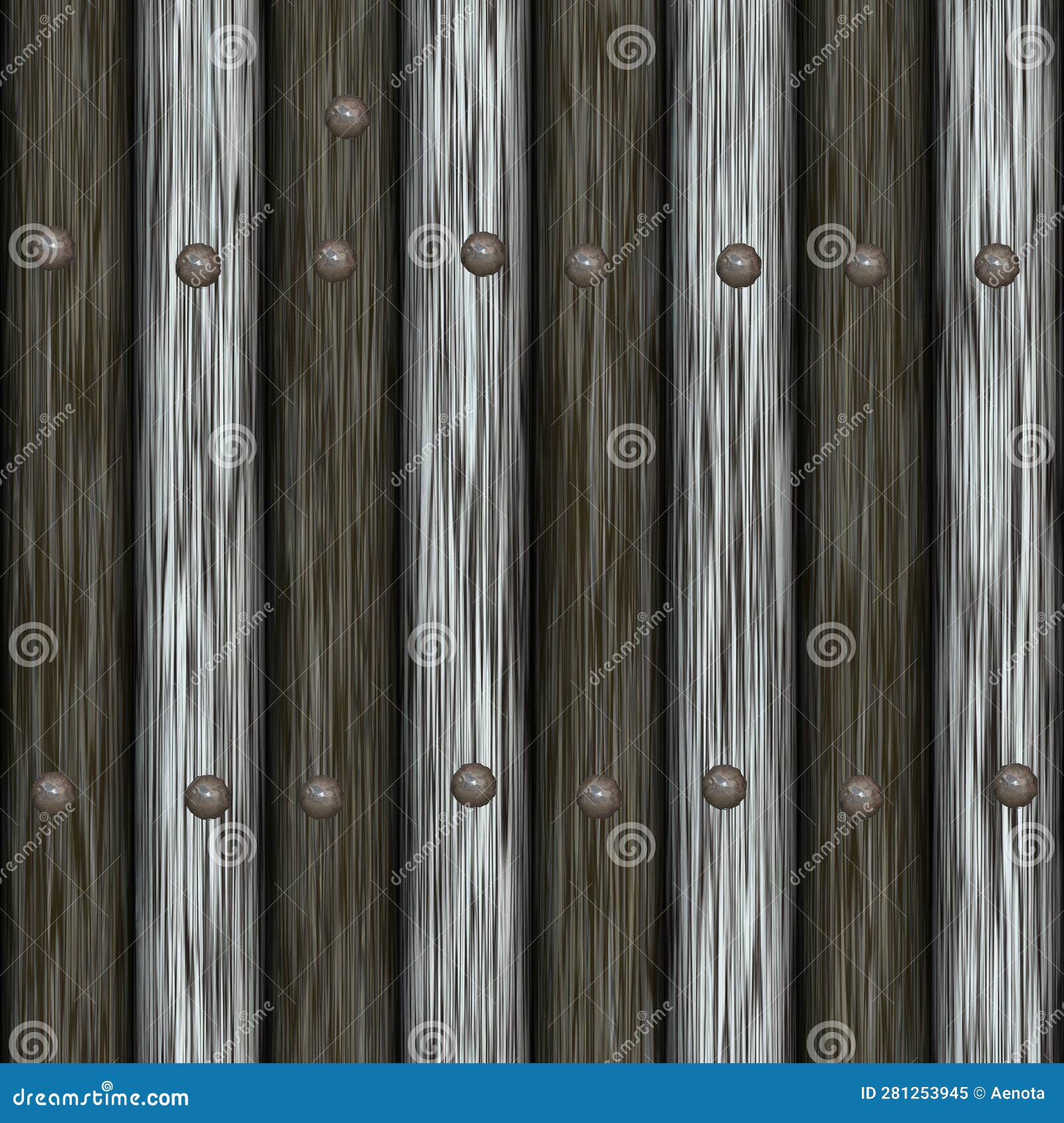 Seamless Batten Wooden Pattern Stock Illustration - Illustration of ...