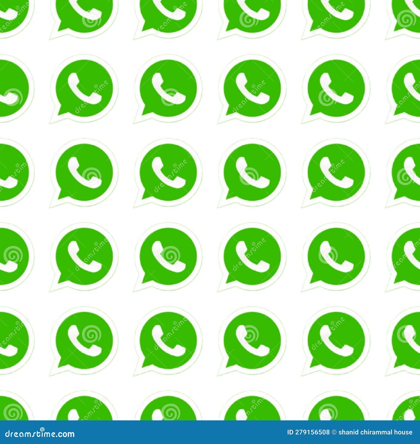 WhatsApp Logo Icon Creative Pattern Background Printable Digital Design ...