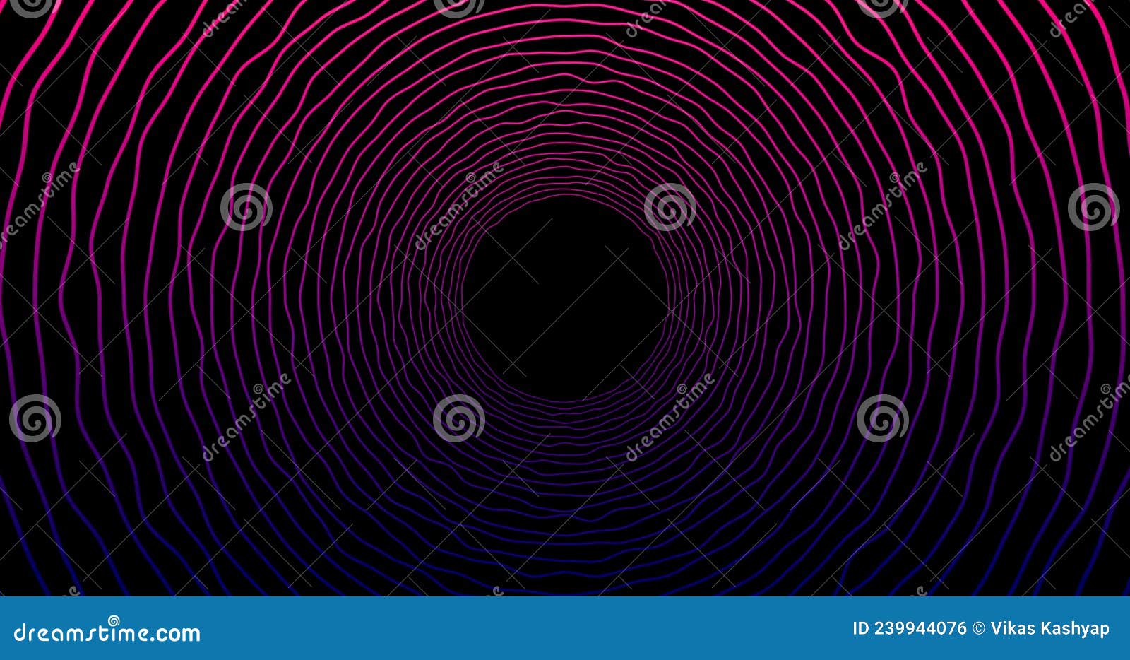 Seamless Beautiful Visual Oval Loops Background Stock Illustration ...