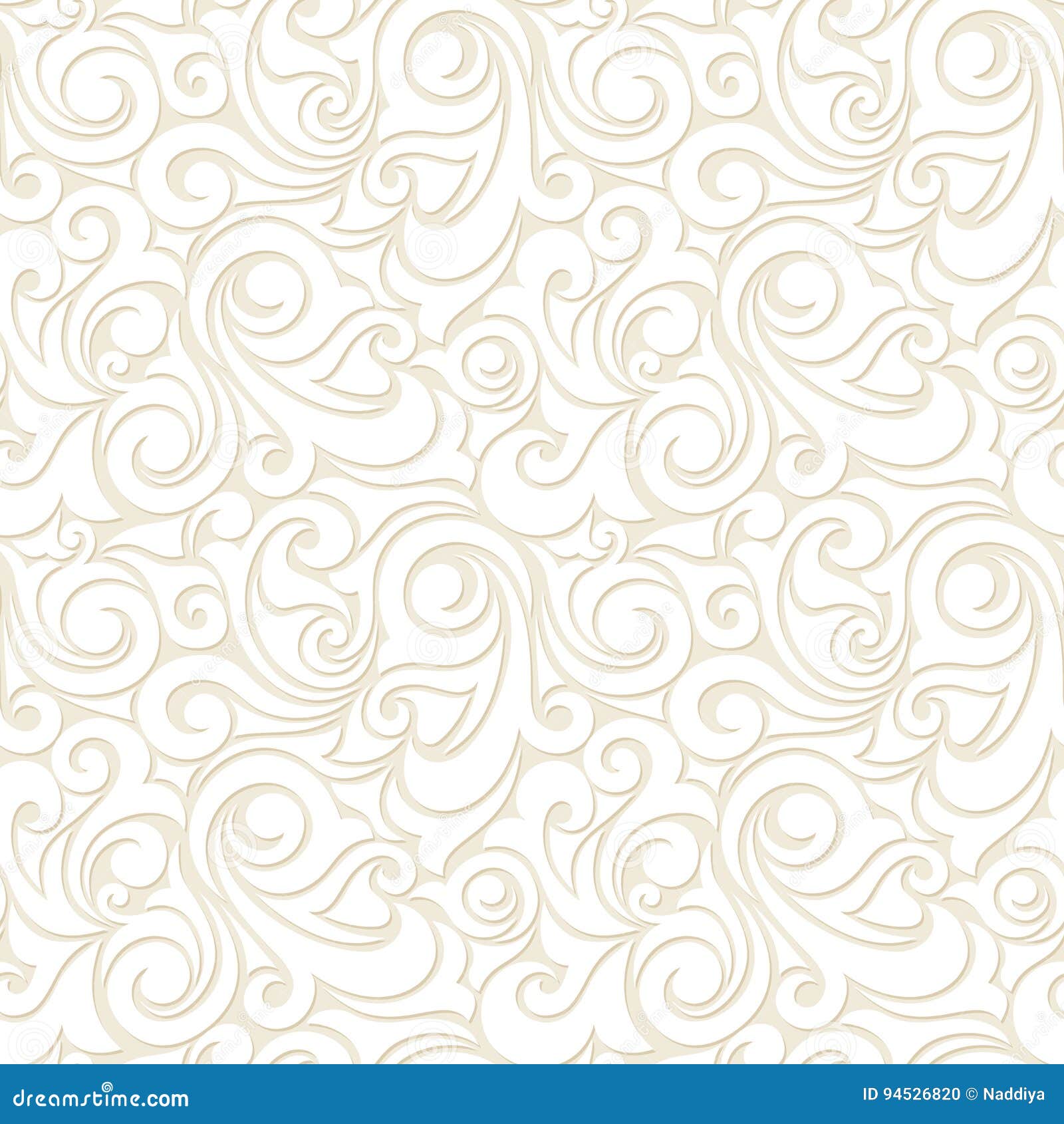 Seamless Beige Pattern. Vector Illustration. Stock Vector ...