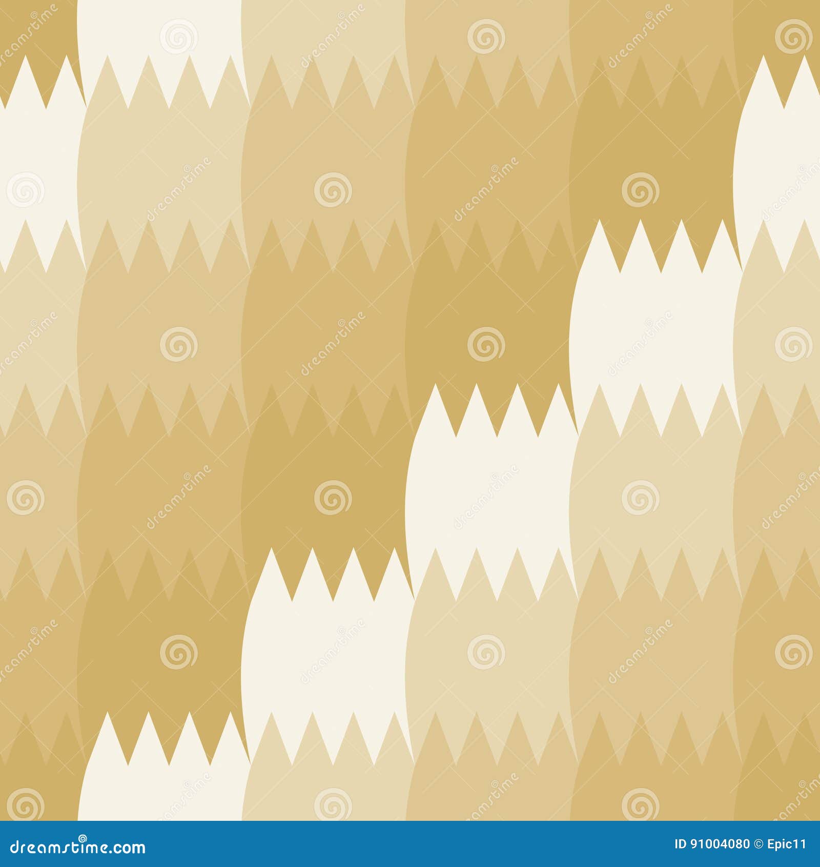 Seamless Beige Retro Pattern Background Stock Vector - Illustration of ...