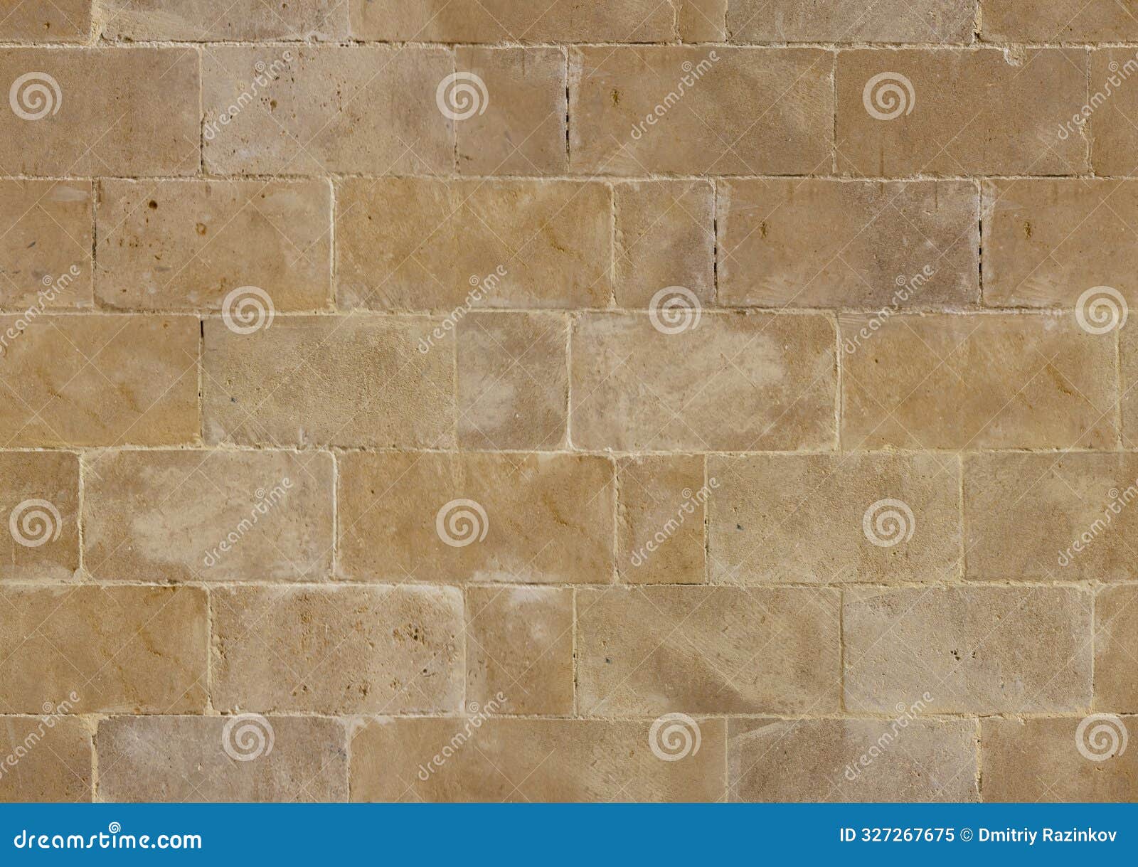 Beige Old Stone Bricks Wall Texture Royalty-Free Stock Photography ...