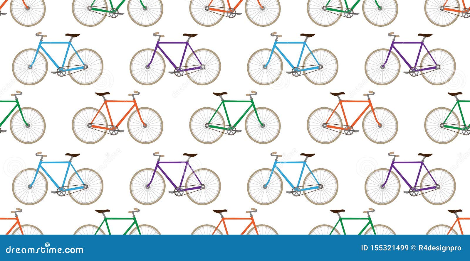 Retro bicycle texture stock vector. Illustration of ride - 155321499