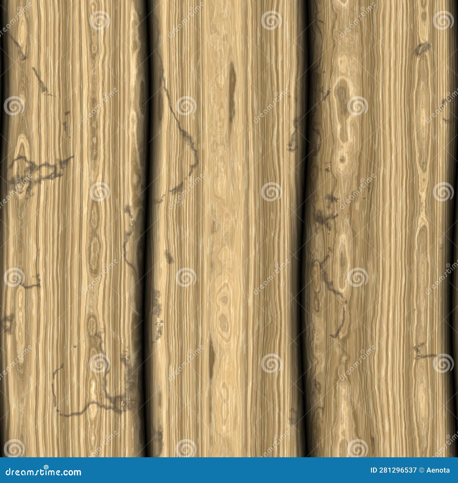 Seamless Billet Wooden Pattern Stock Illustration - Illustration of ...