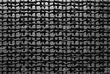 Seamless Black Plastic Mesh Texture Pattern Stock Illustration ...