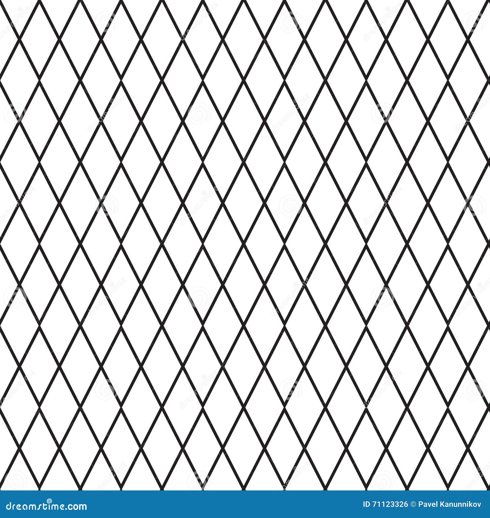 Seamless Black - White Geometric Pattern Outline Stock Illustration ...