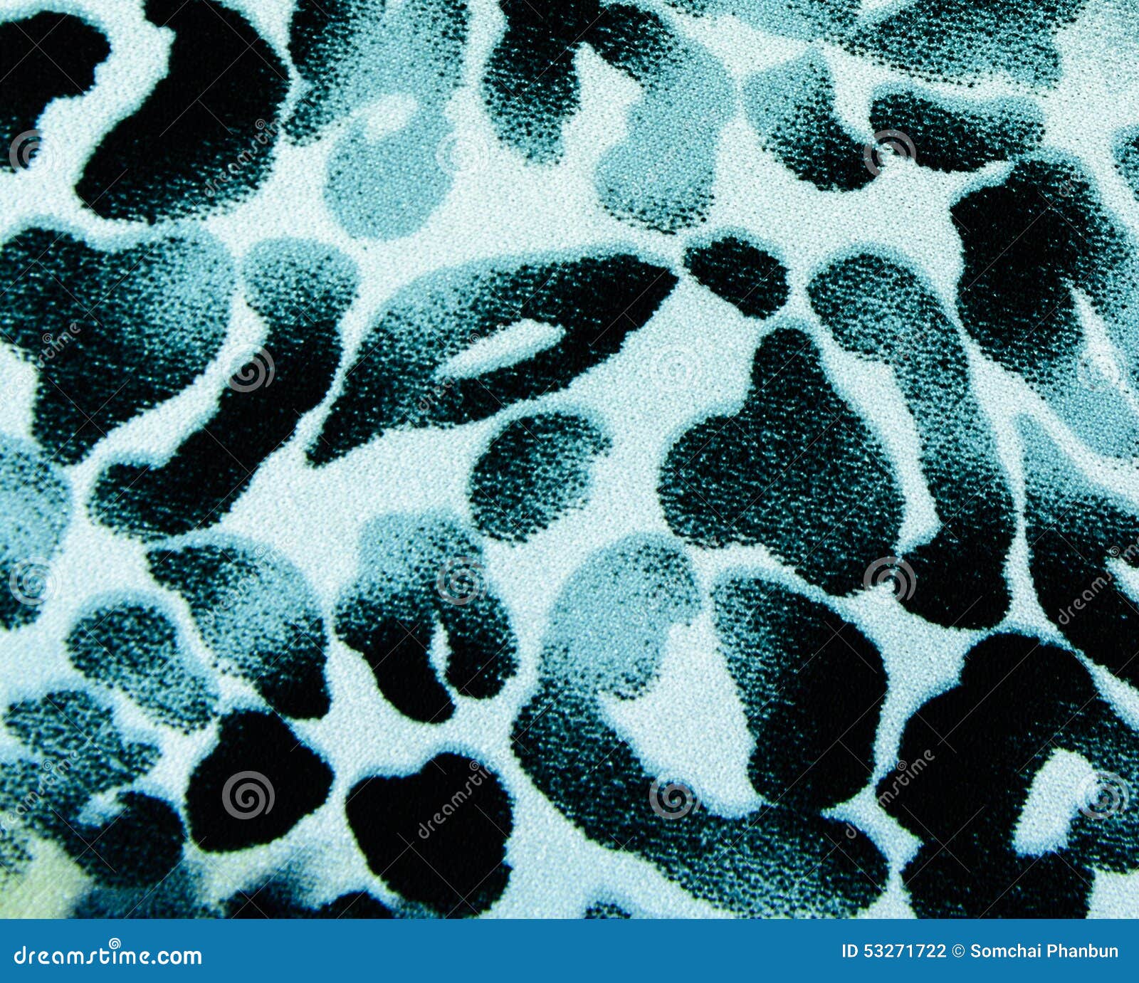 Seamless Black and White Leopard Pattern Stock Photo - Image of glamour ...