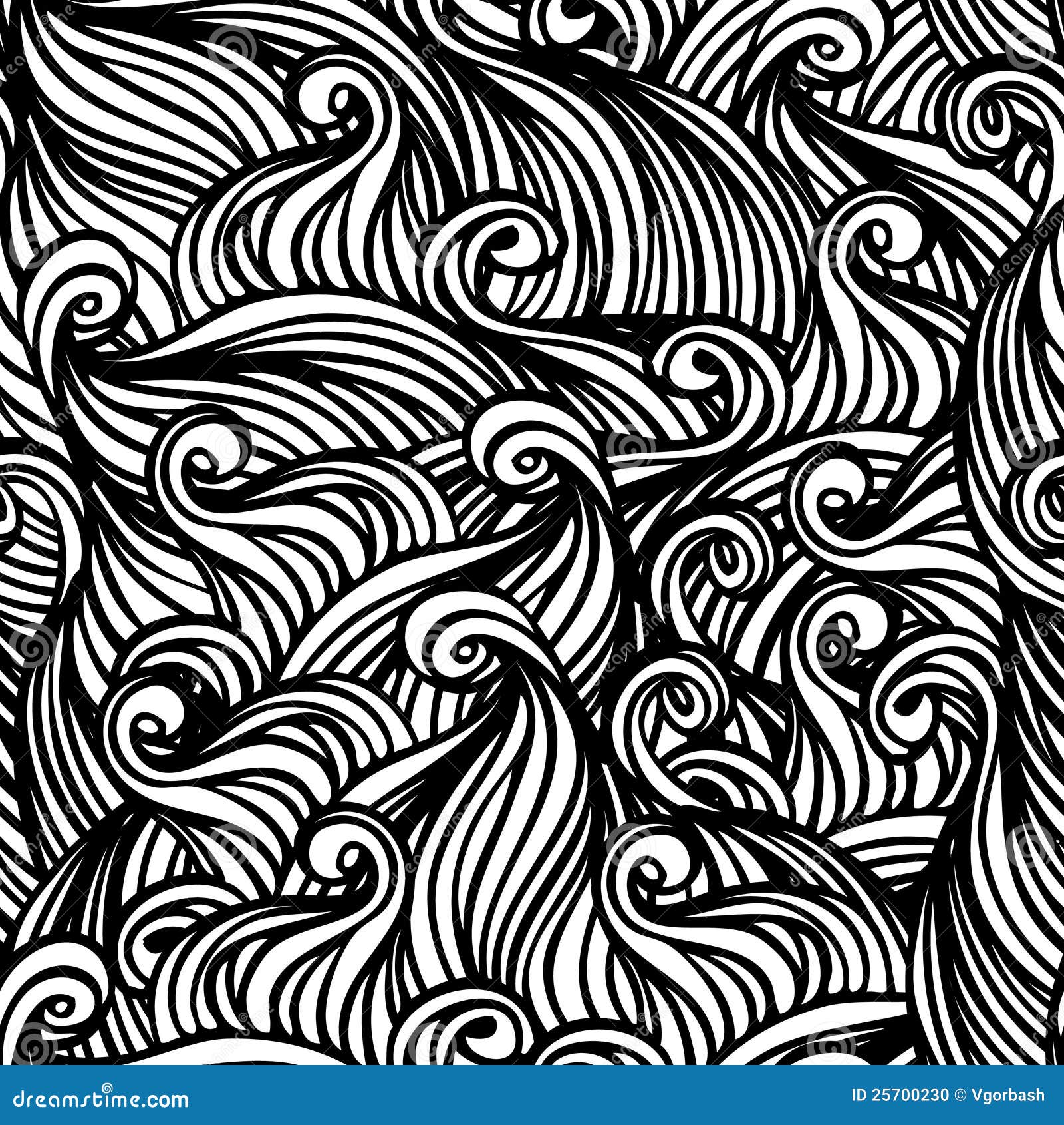 Seamless Black And White Pattern Stock Vector - Image: 25700230 Seamless Black And White Pattern Stock Vector - Image: 25700230