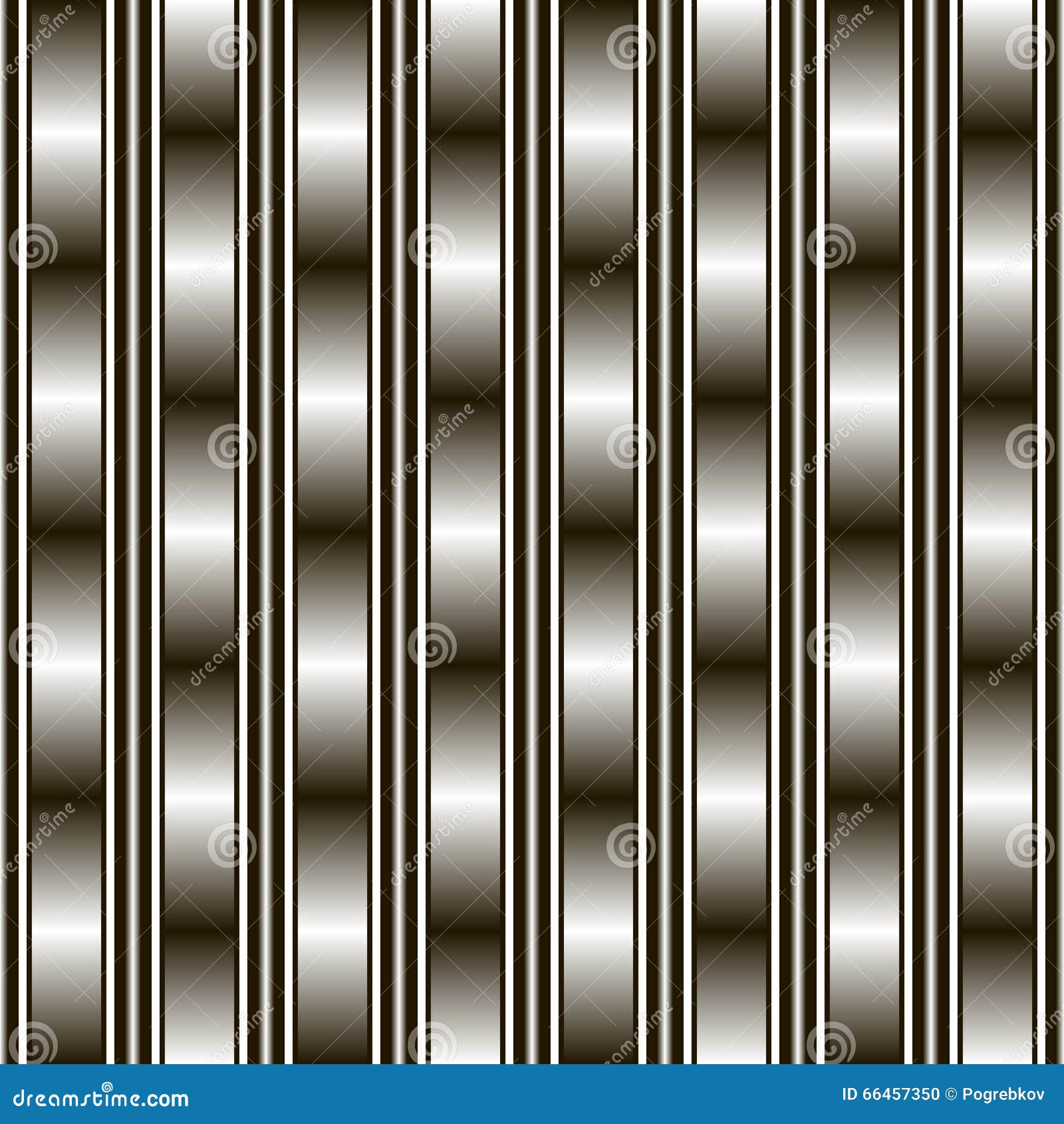 Seamless Black and White Pattern with Gradient Transitions Stock Vector ...