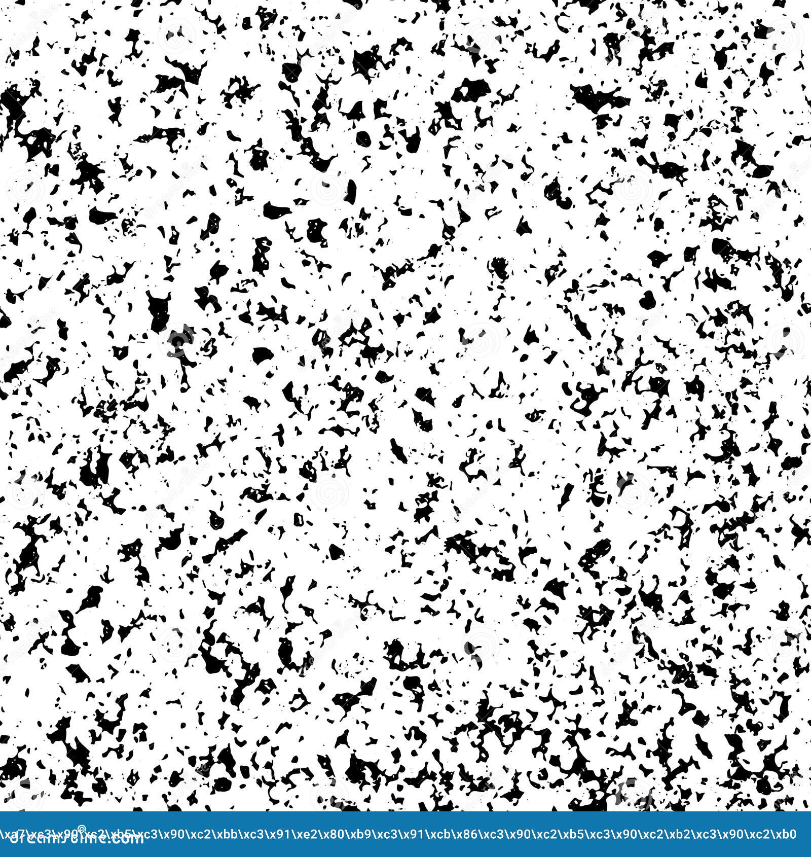 Seamless Black and White Pattern, Imitation of Natural Texture Stock ...