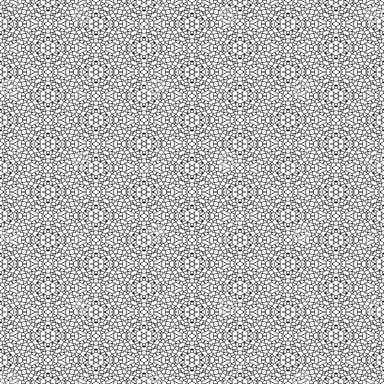 Seamless Black and White Texture Made of Irregular Polygons Stock ...