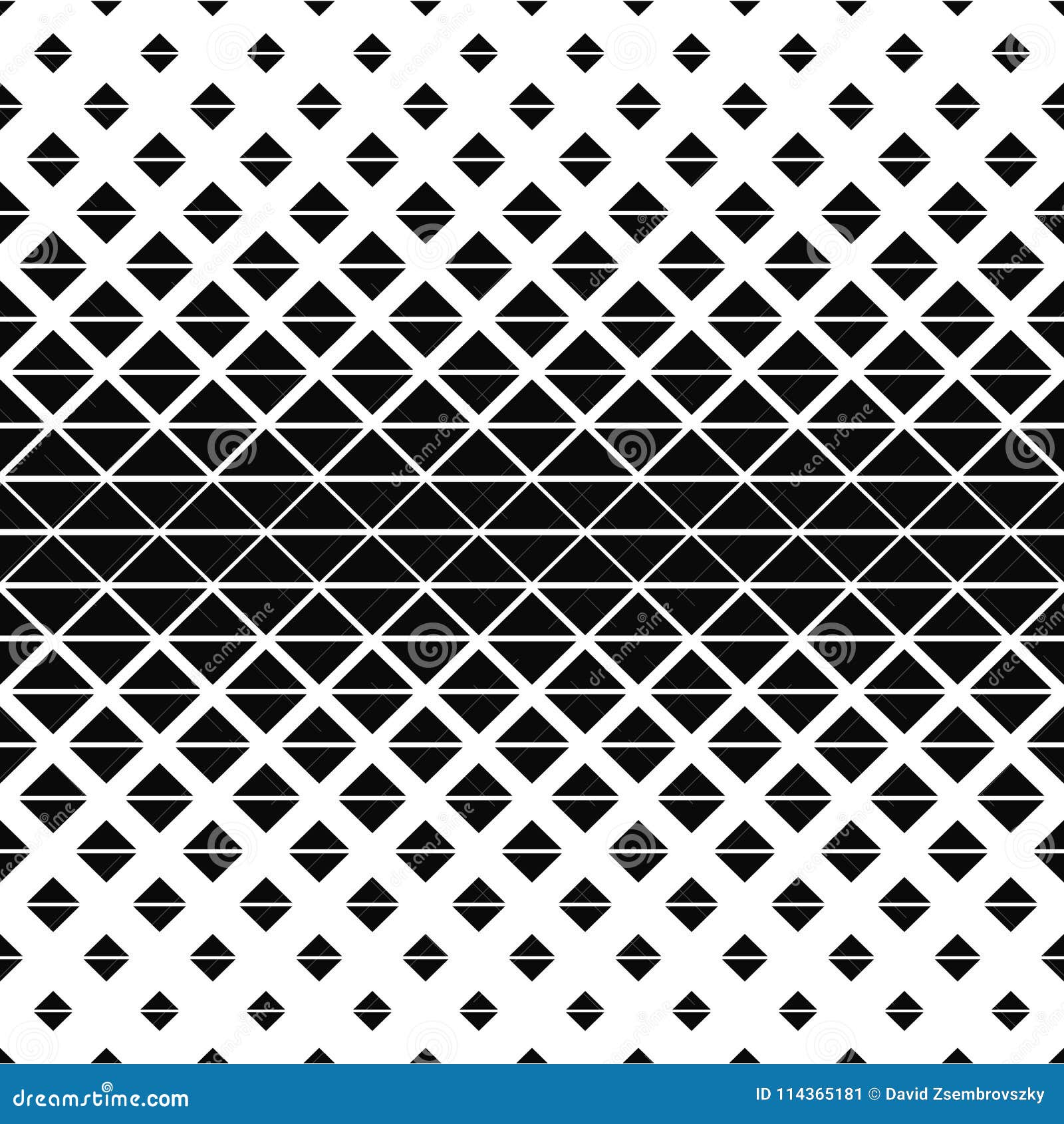 Seamless Black and White Triangle Pattern Stock Vector - Illustration ... Seamless Black and White Triangle Pattern Stock Vector - Illustration ...