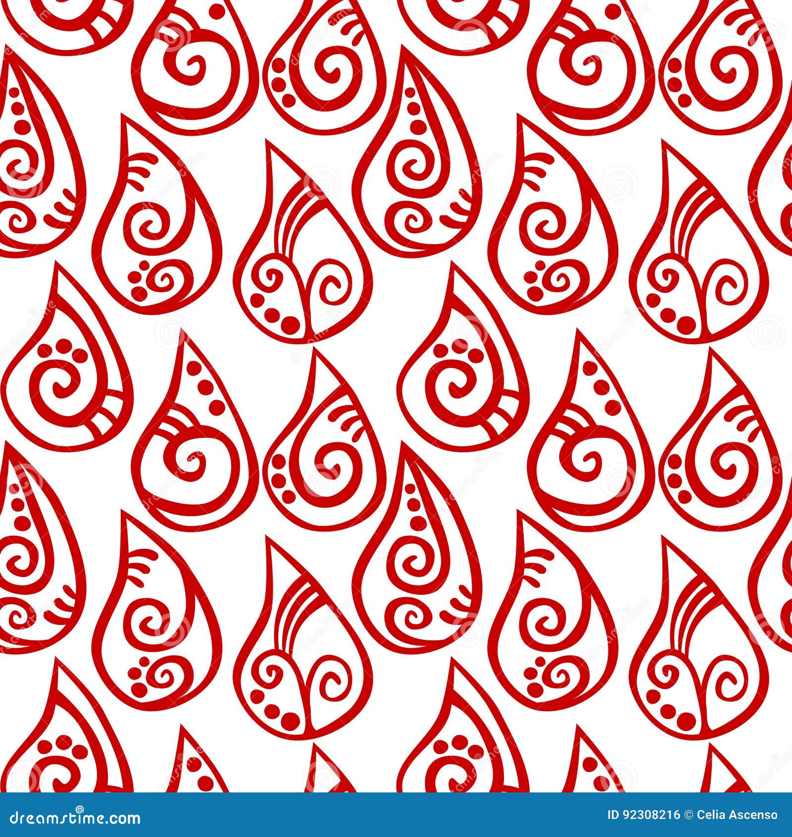 Blood Drops, Halloween Decoration Borders Design. Vector Liquid Blood ...