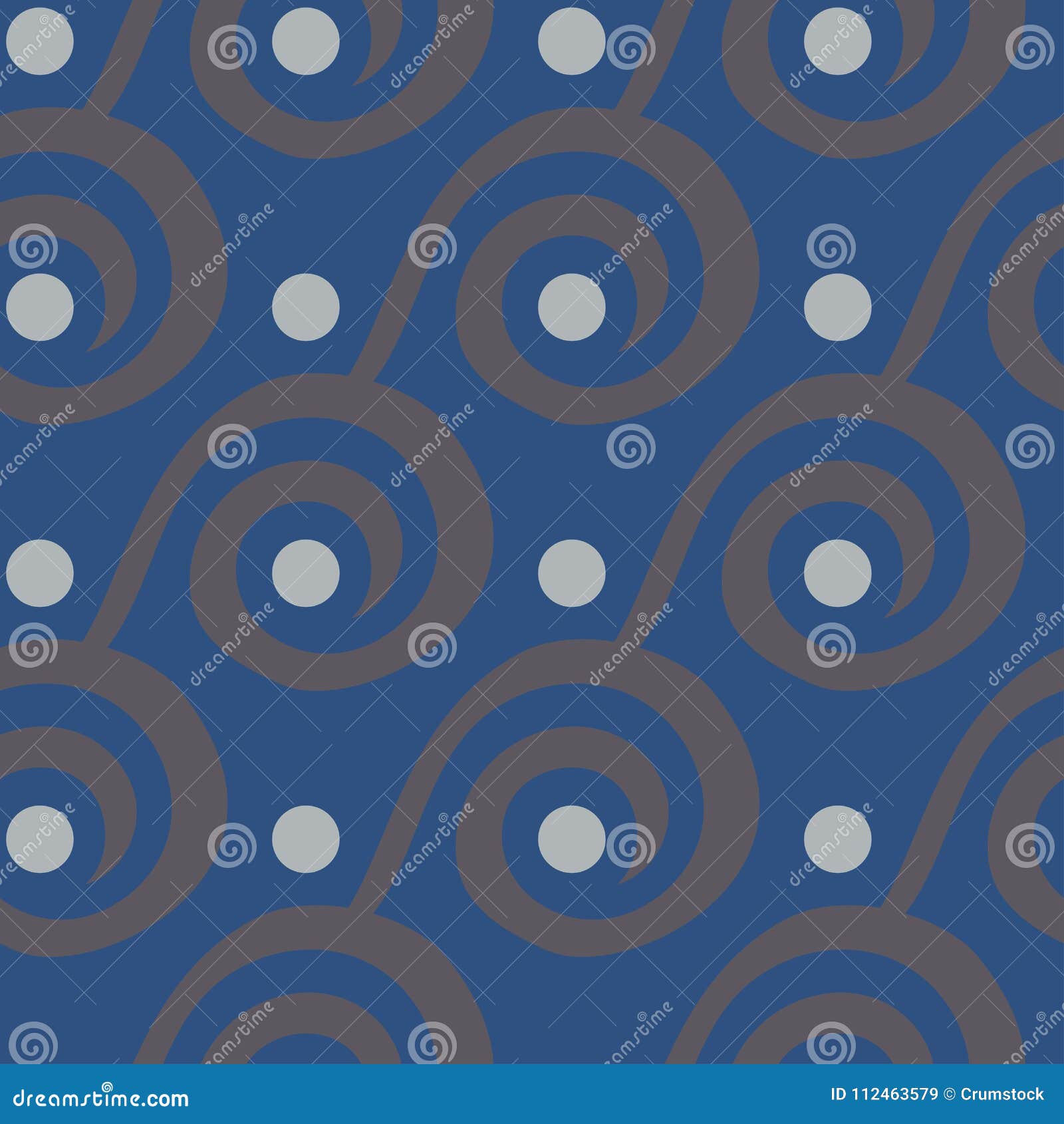 Seamless Blue Background. with Geometric Patterns Stock Vector ...