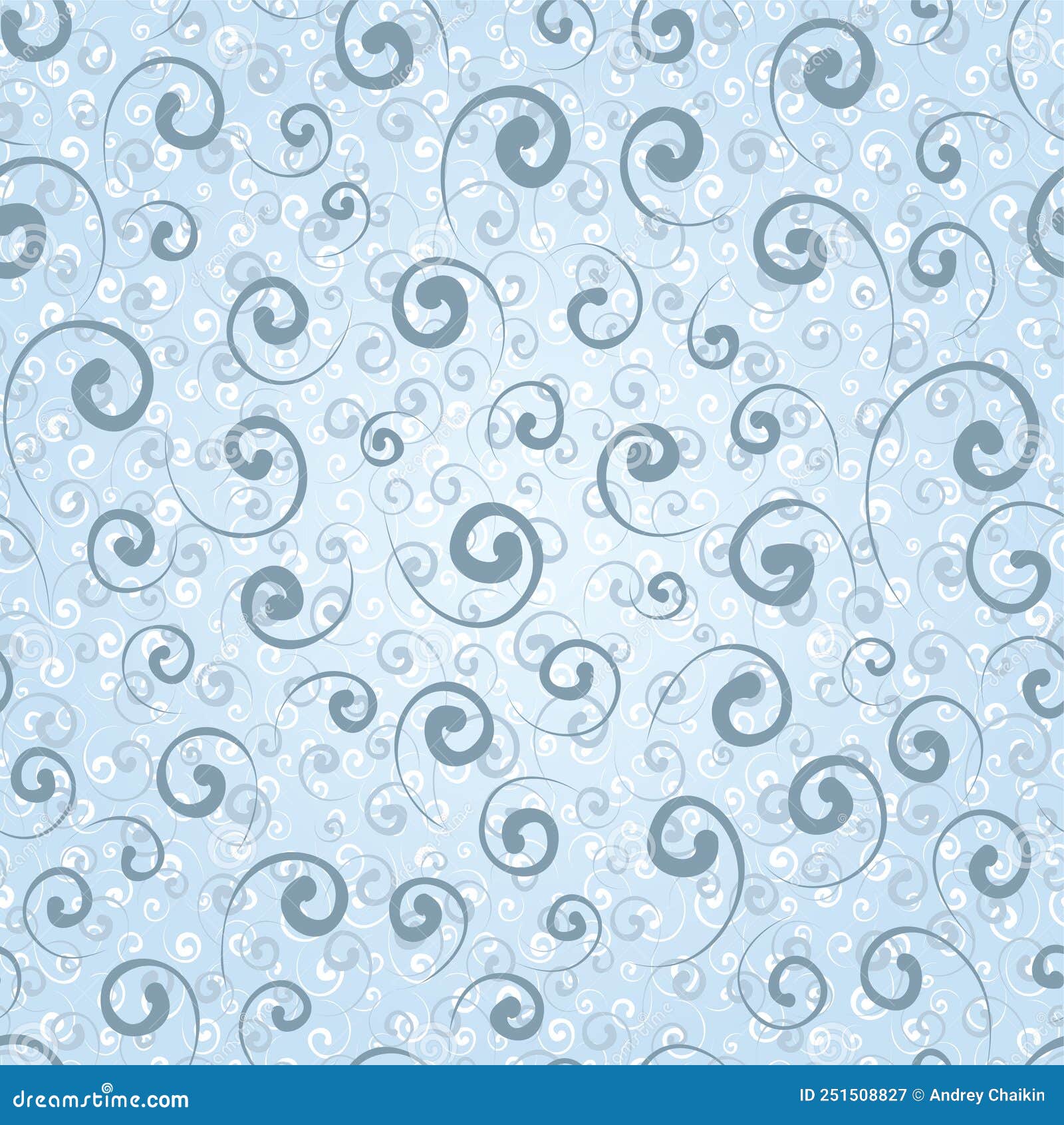 Seamless Blue Background with Pattern. Stock Vector - Illustration of ...