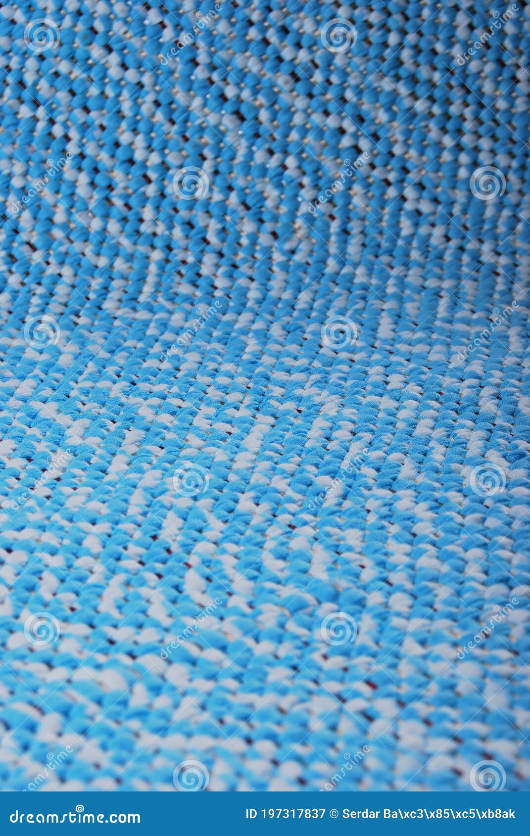 Seamless Blue Carpet Rug Texture Background from Above Stock Image ...