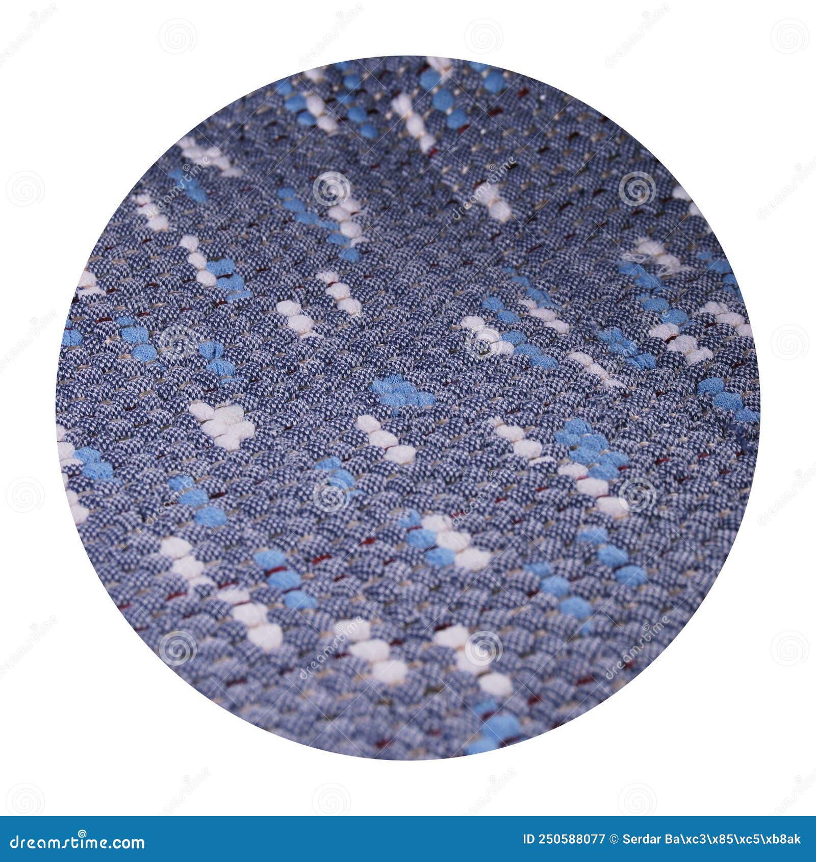 Seamless Blue Carpet Rug Texture Background from Above Stock Image ...