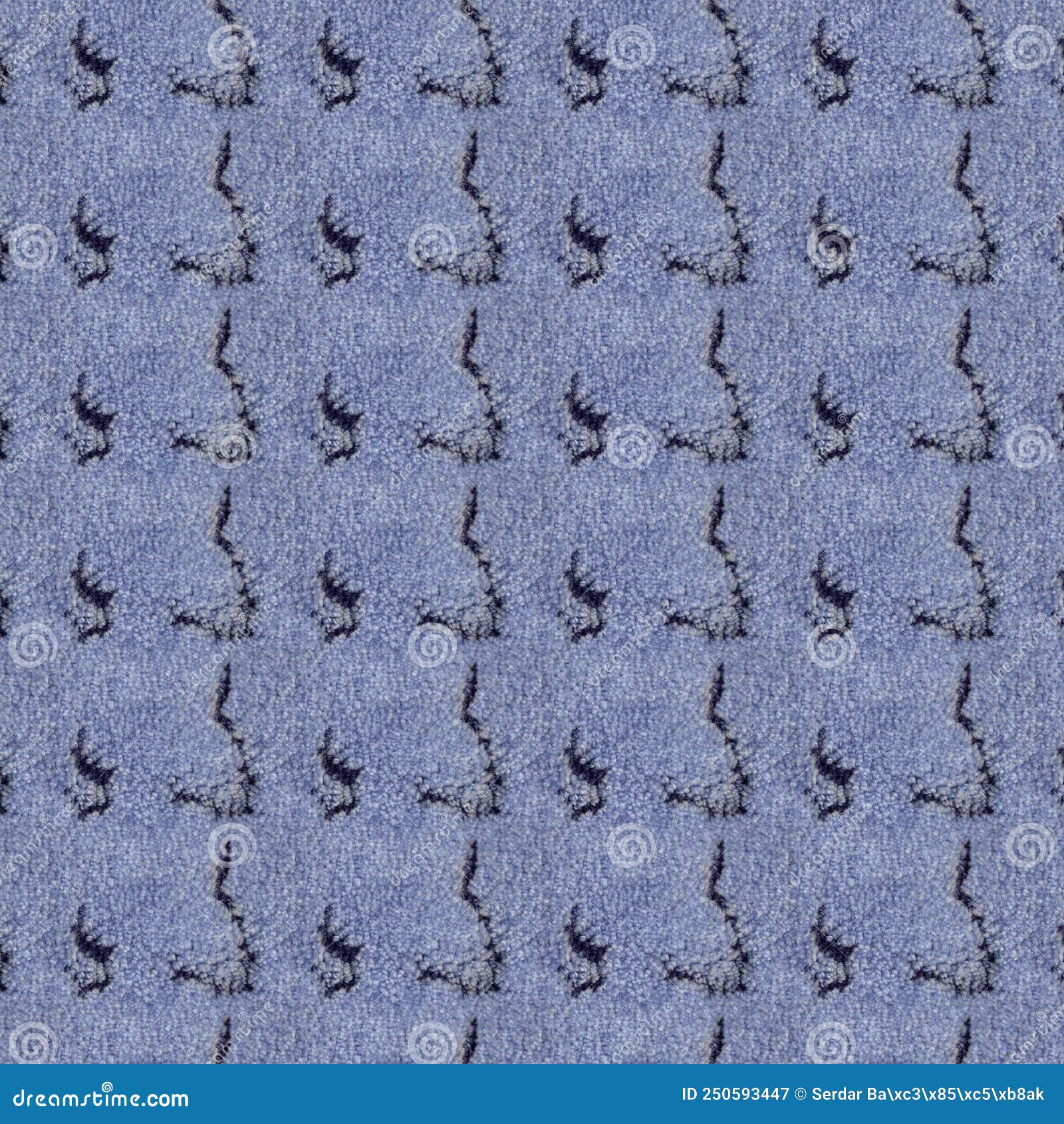 Seamless Blue Carpet Rug Texture Background from Above Stock ...
